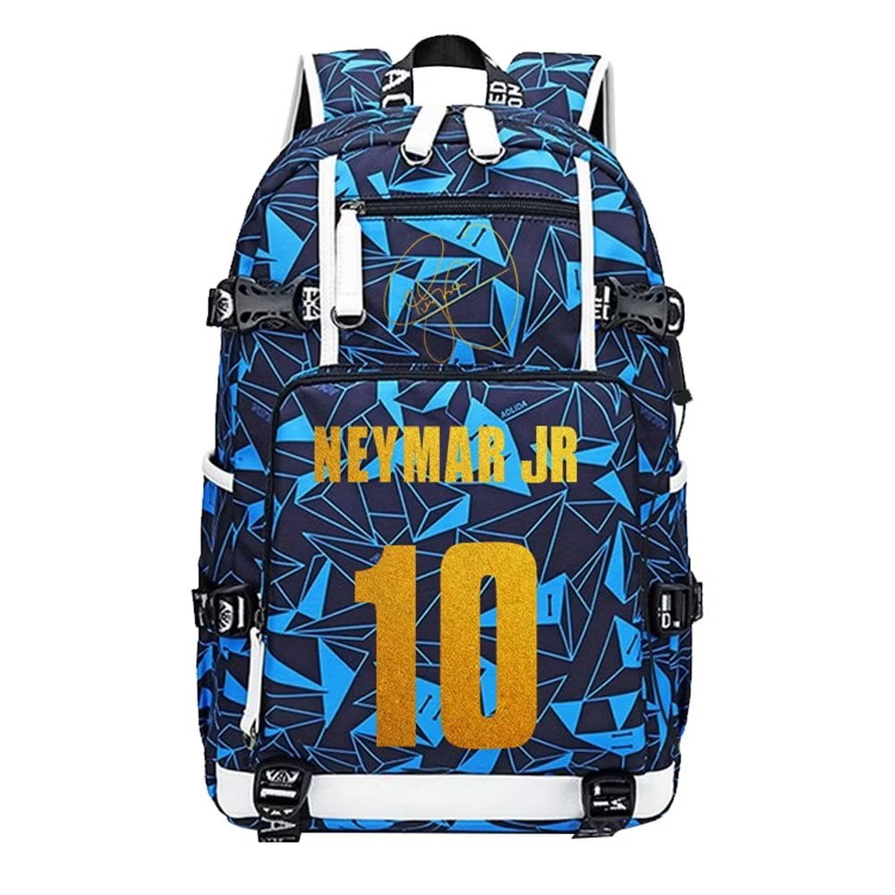 FANwenfeng Soccer N-eymar Multifunction Backpack Travel Taptop Daypack ...