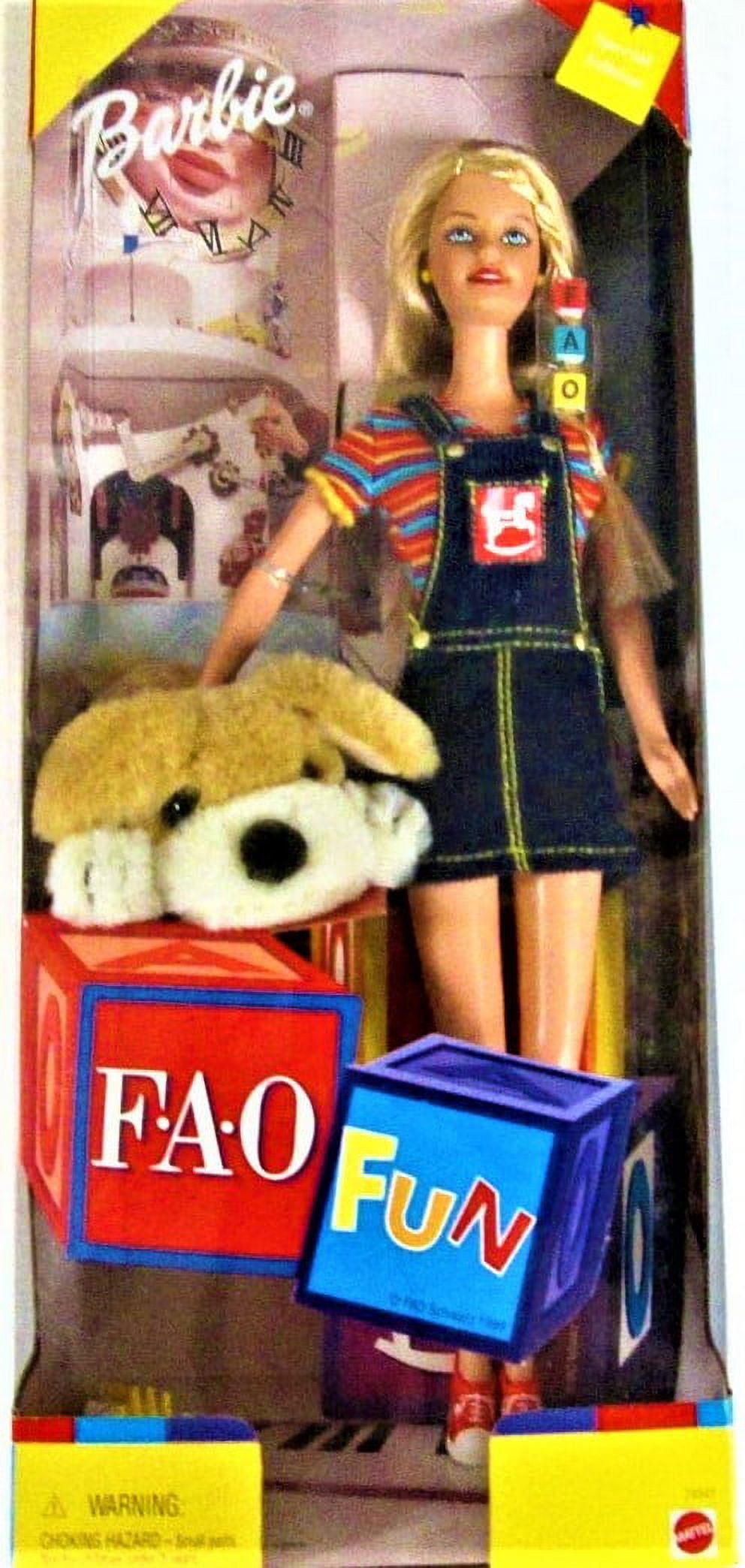 FAO Fun Barbie Doll Special Edition FAO Schwarz Exclusive 1999 Mattel ...