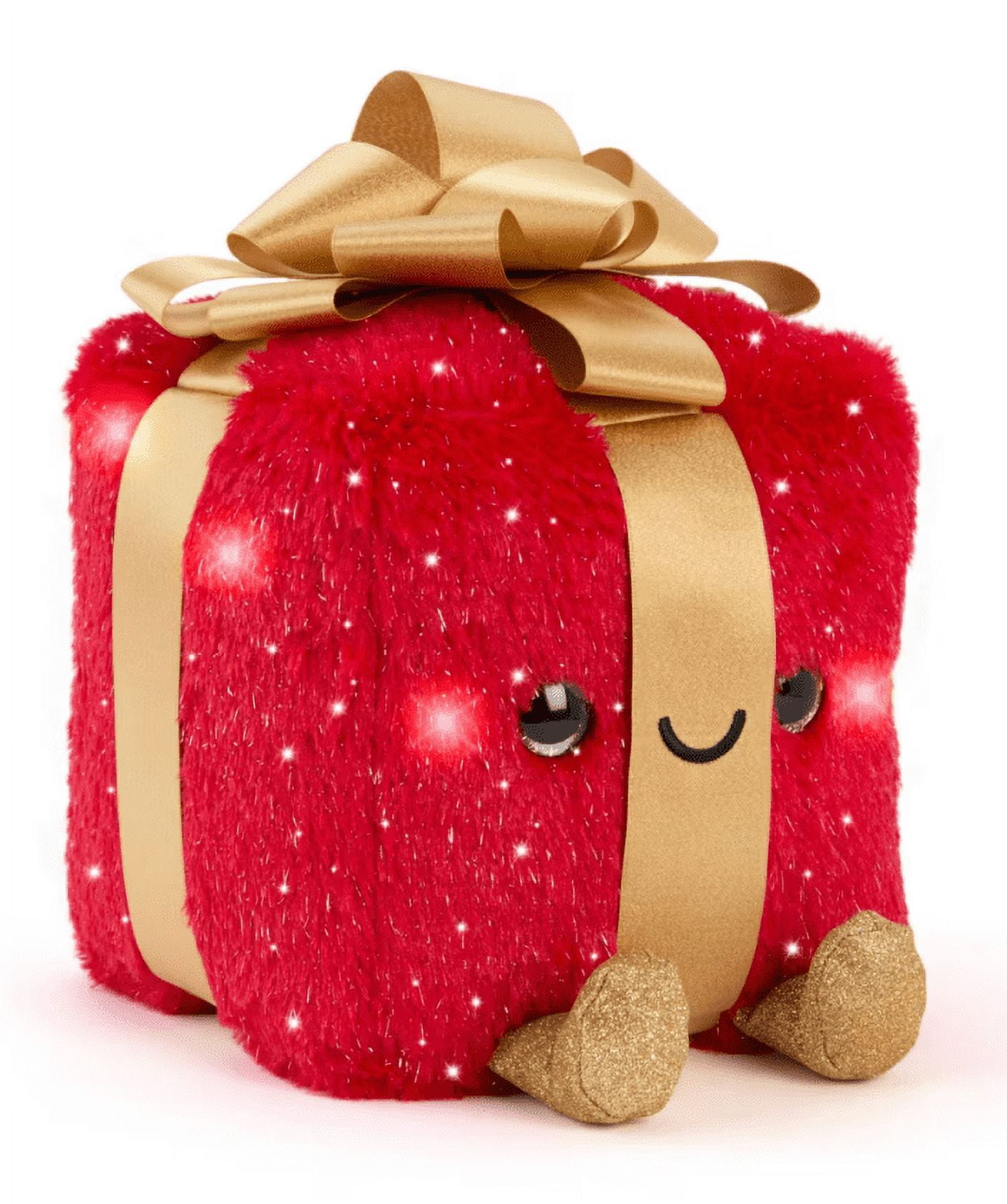 FAO Schwarz 10" Glow Brights Present Plush Toy New with Tag - Walmart.com