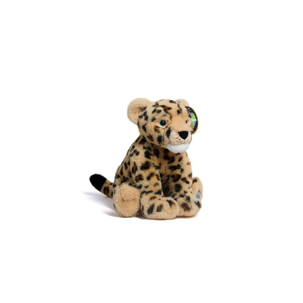 FAO Schwarz 10" Planet Love Recycled Bottle Amur Leopard Toy Plush ...