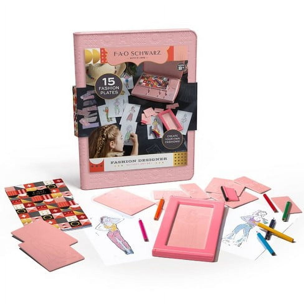 FAO Schwarz Fashion Designer Activity Art Set - Walmart.com