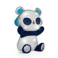 FAO Schwarz Glow Brights Plush with Lights and Sounds 13" DJ Panda ...