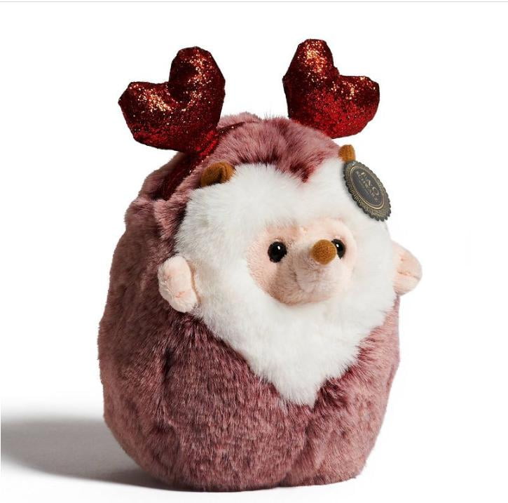 FAO Schwarz Hedgehog with RED Heart Boppers 6" Stuffed Animal - Walmart.com
