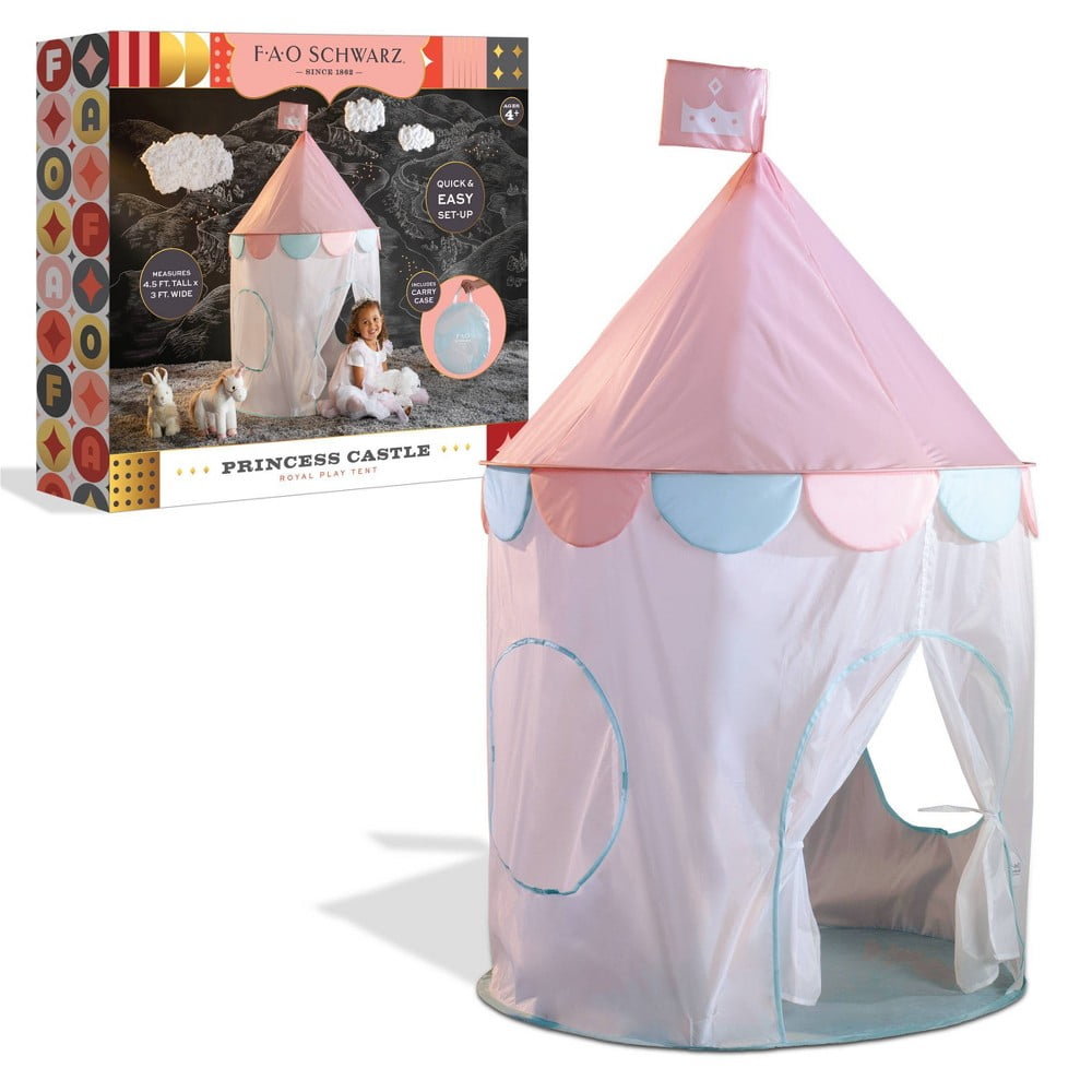 FAO Schwarz Princess Castle Royal Play Tent - Walmart.com
