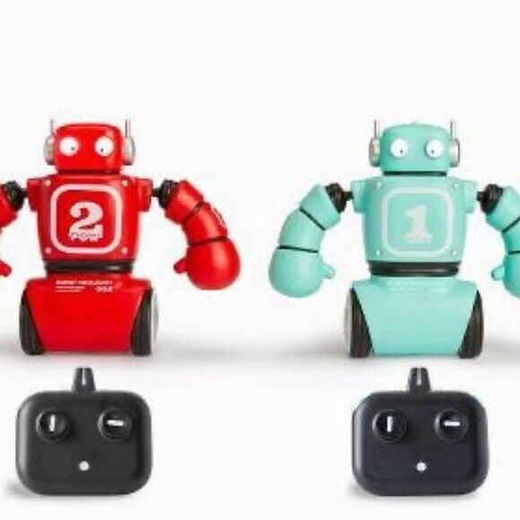 FAO Schwarz Interactive Robot Knockout Remote Control Boxing Set ...