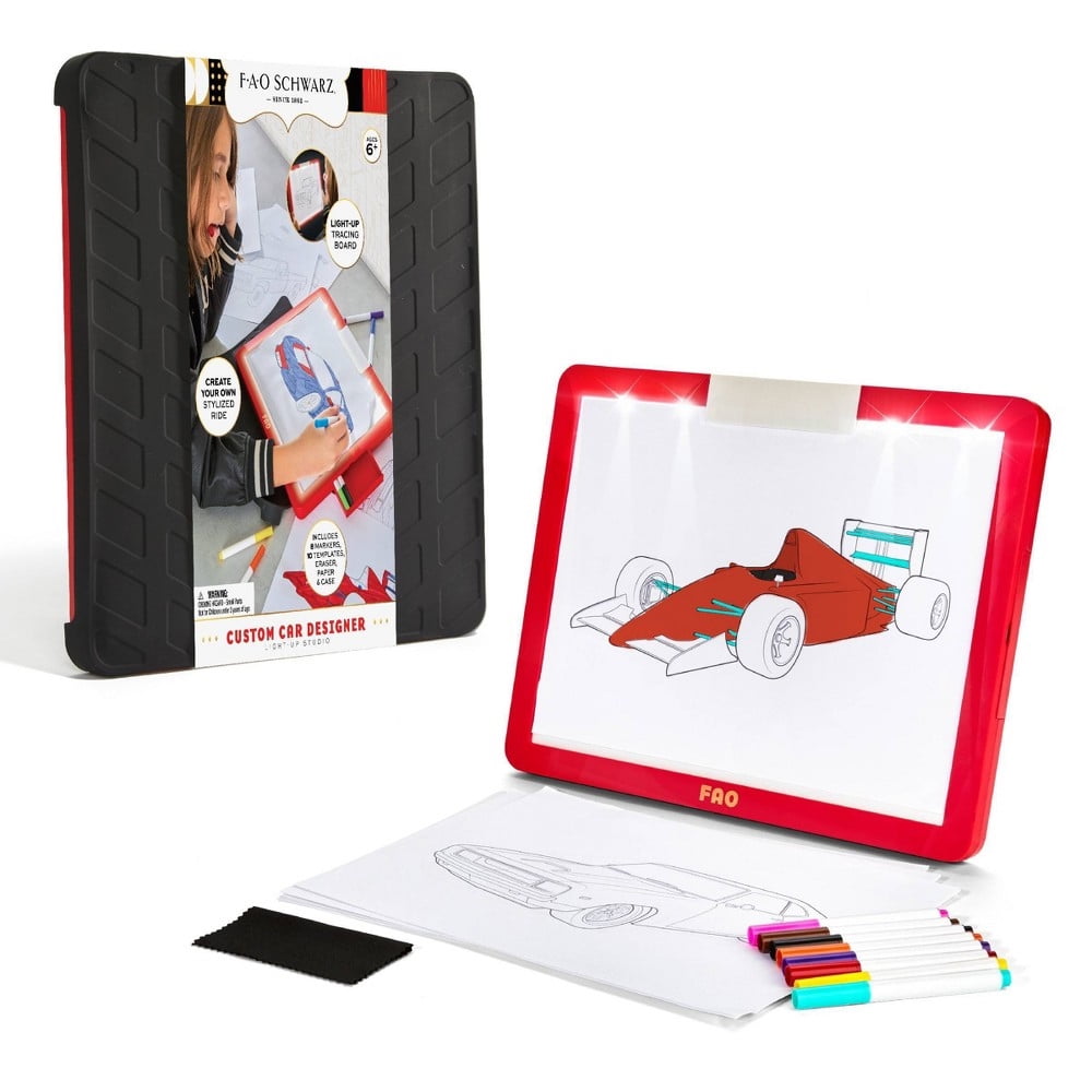 FAO Schwarz Vehicle Designer Tracing LED Tablet - Walmart.com