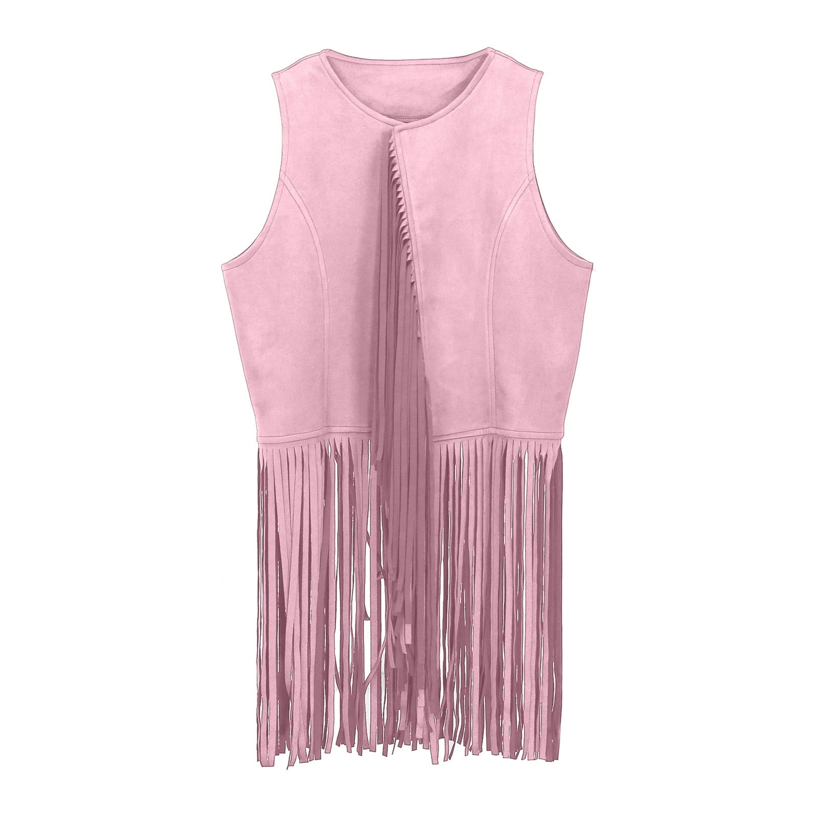 FAOWME 60s 70s Retro Cowboy Cow Girl Vest Outfits Hippie Set Kids Girls ...