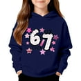 FAOWME Big Kids Girls Hoodies Long Sleeve Cute 6 7 Printed Comfortable ...