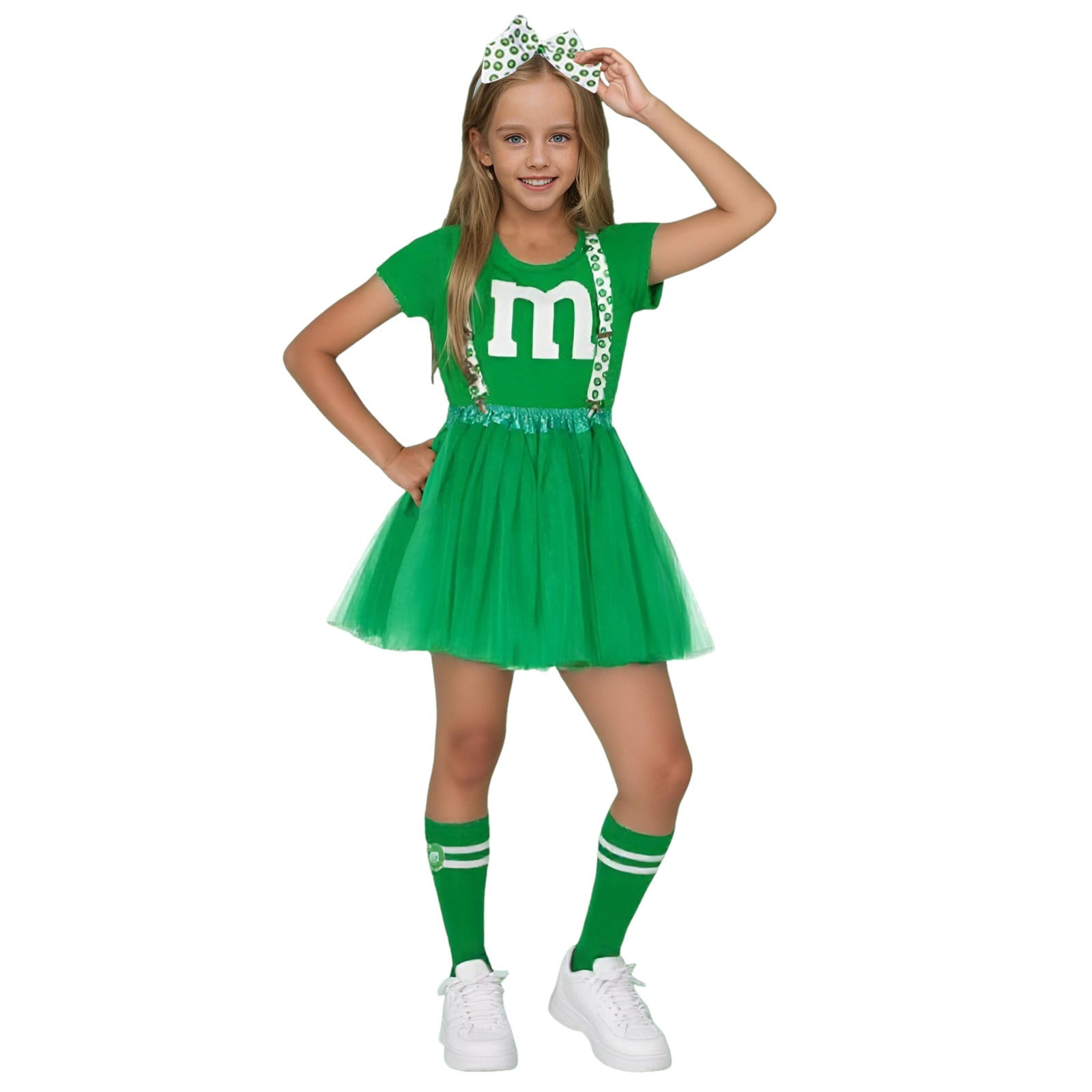 FAOWME Child Cheerleading Activities Baby Cheerleading Suit Skirt ...