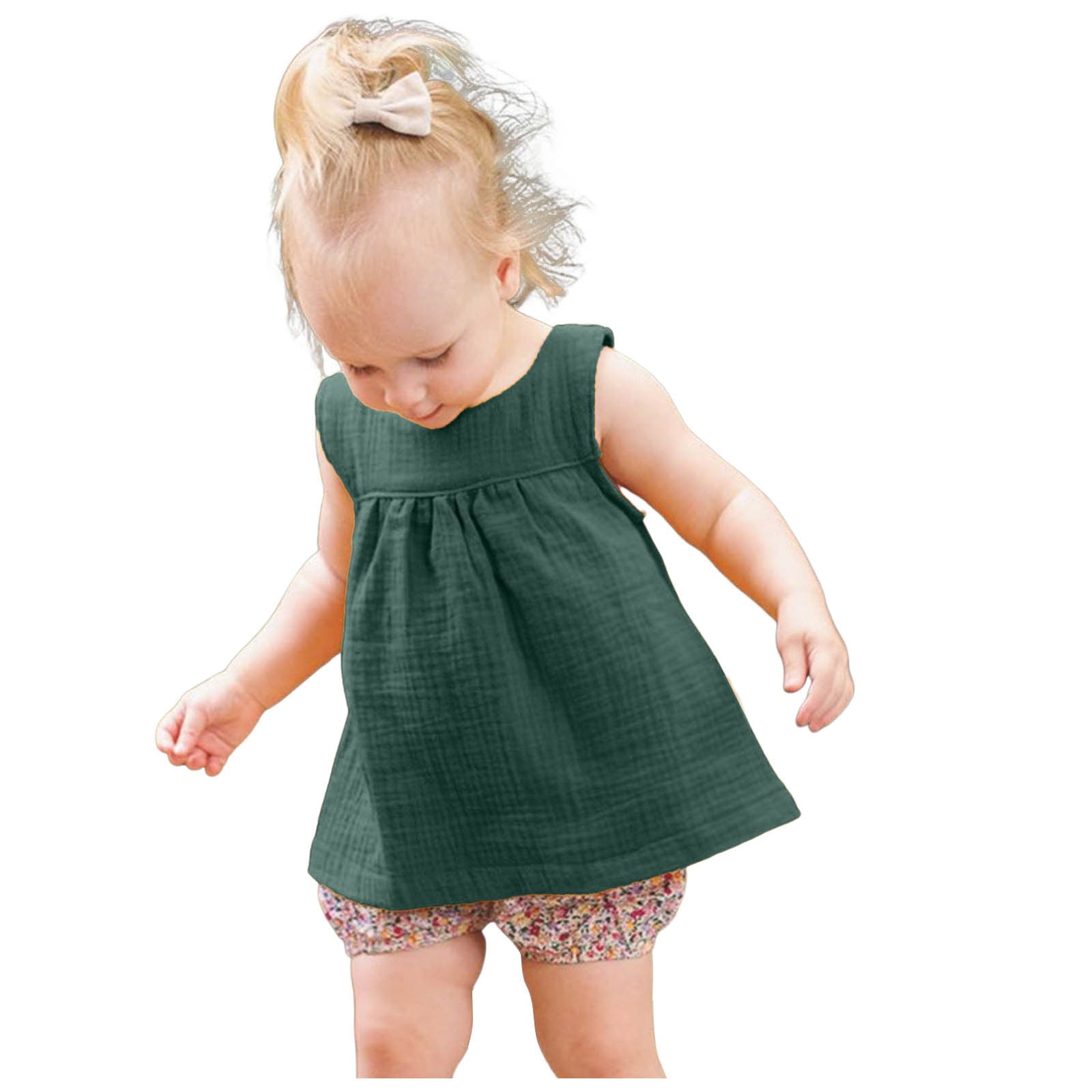 FAOWME Child Vest Candy Colored Children Cotton And Linen Color Vest ...