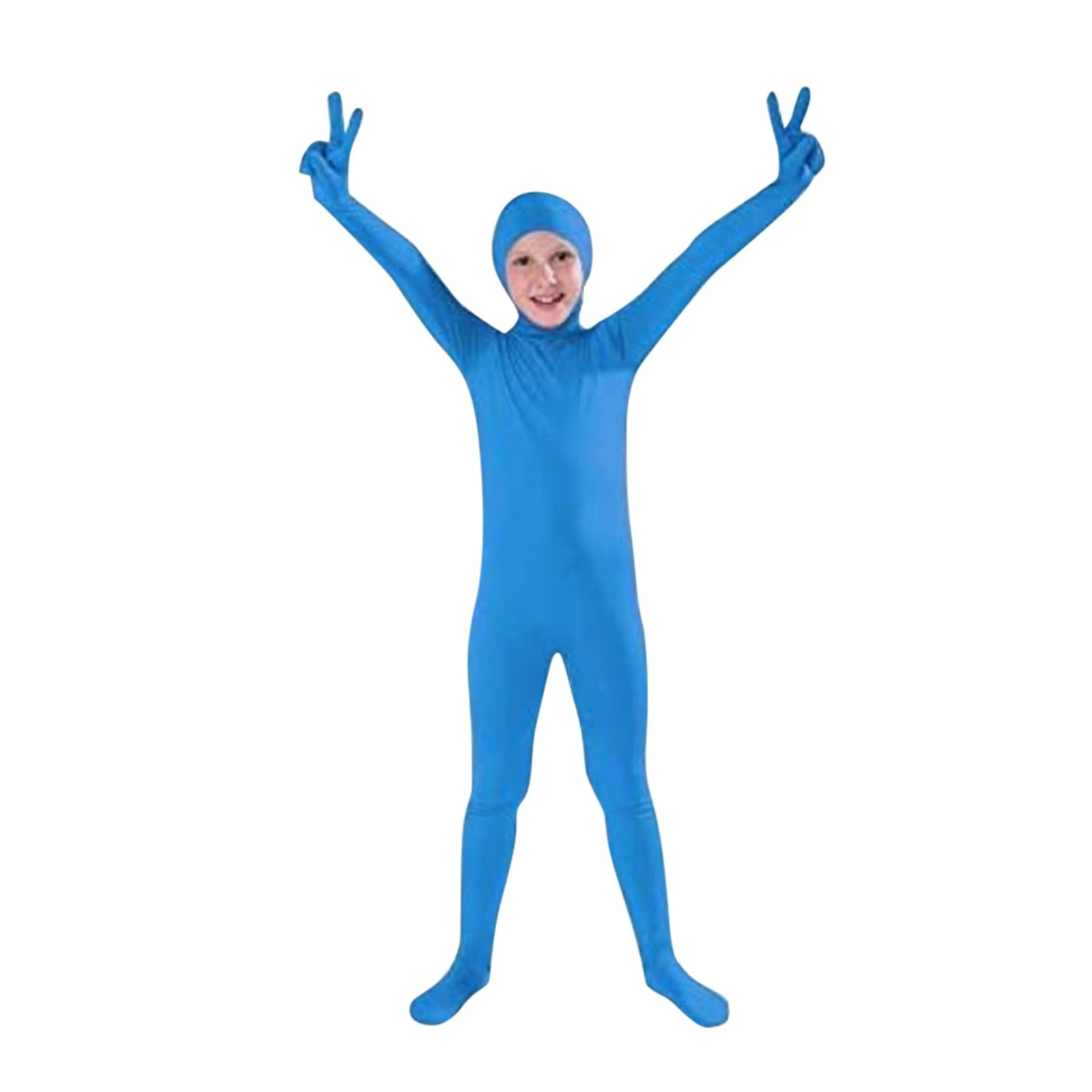 FAOWME Full Body Zantai Jumpsuit Stage Seamless Stretchy Bodysuit ...