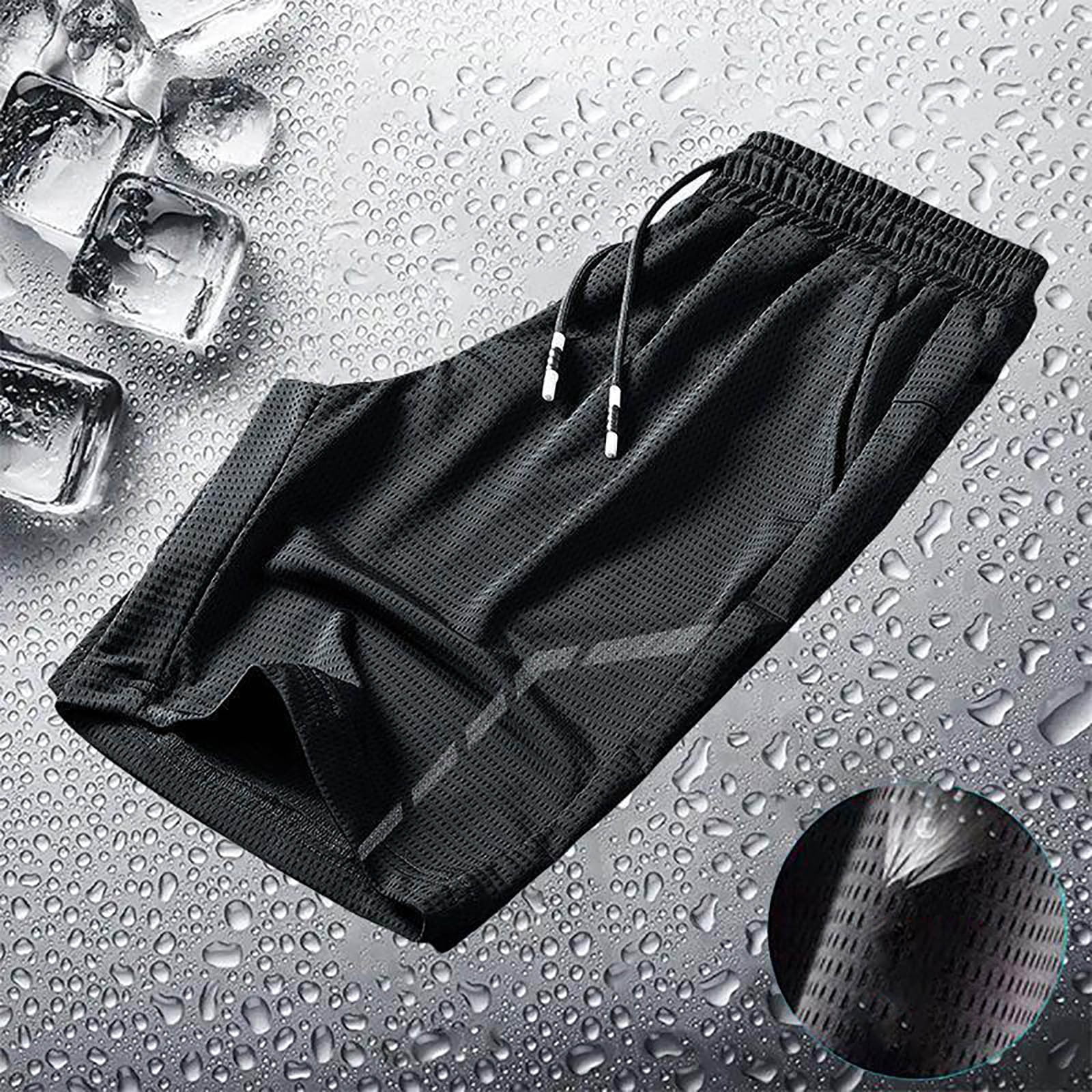 FAOWME Womens Summer Athletic Shorts Drawstring Elastic Waist Letter ...
