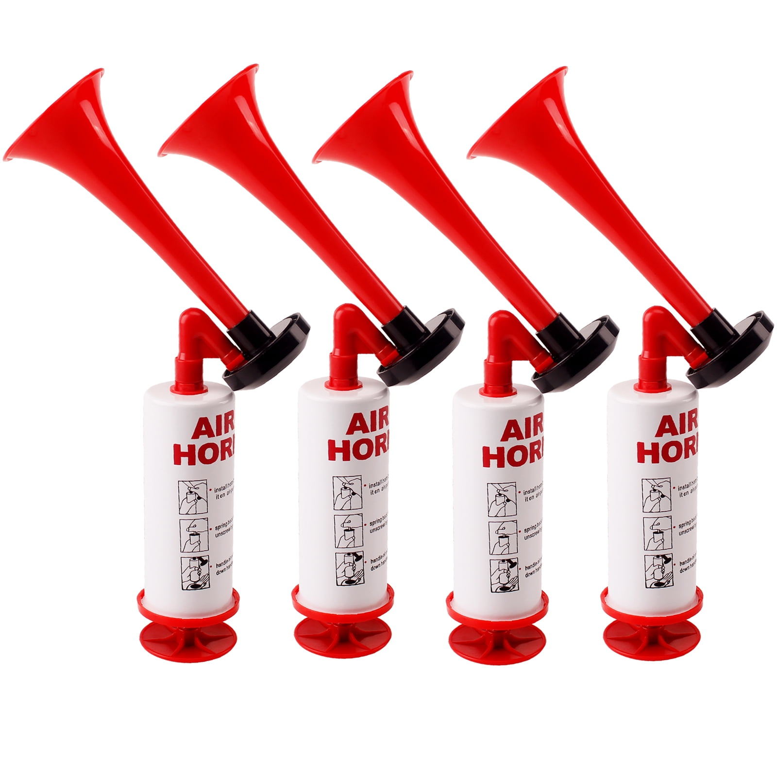 FARBIN Air horns Marine and Sports Pump Air Horn, Loud Sound Handheld ...