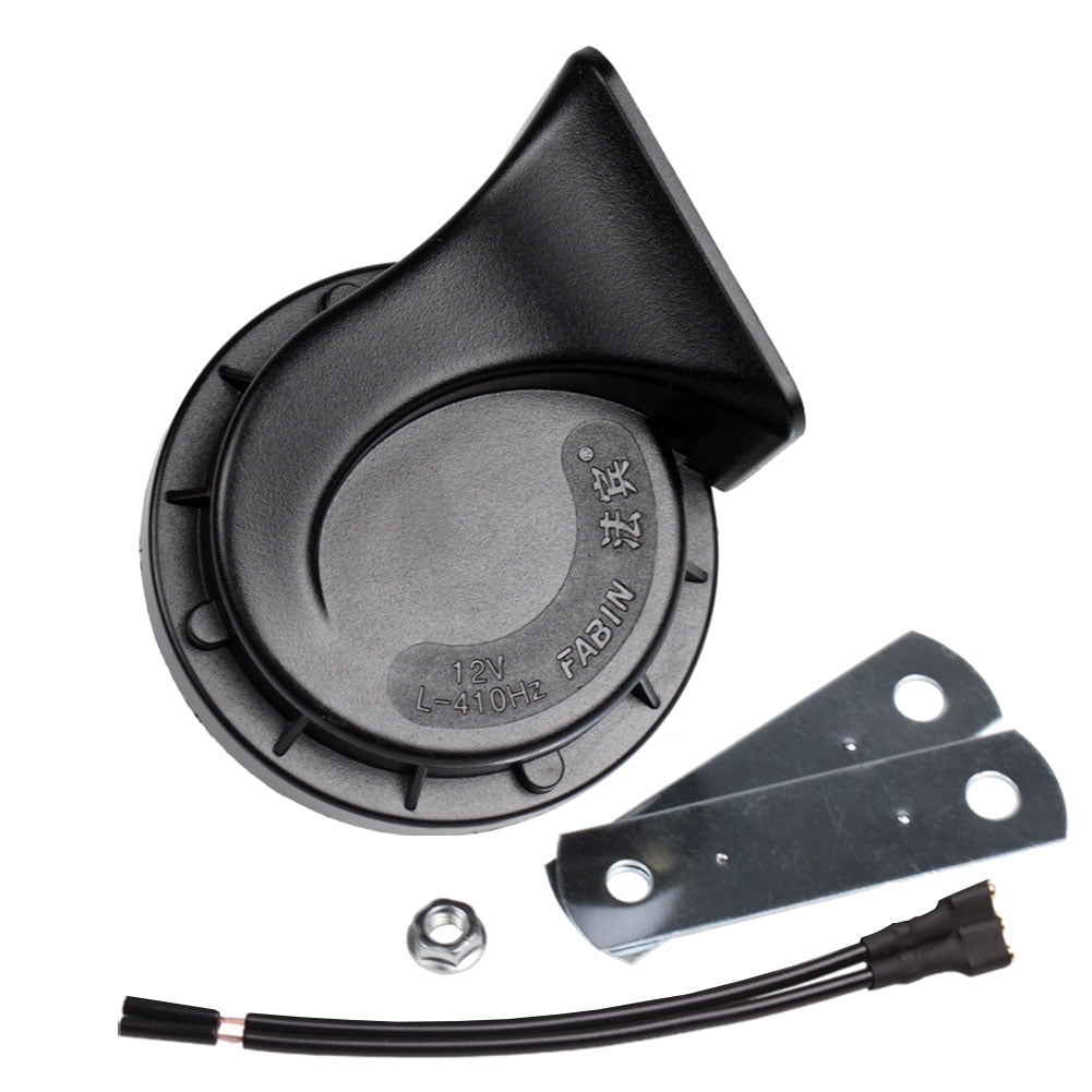 FARBIN Compact Horn 12V Car Horn Loud Low-Tone 410HZ Waterproof Auto ...