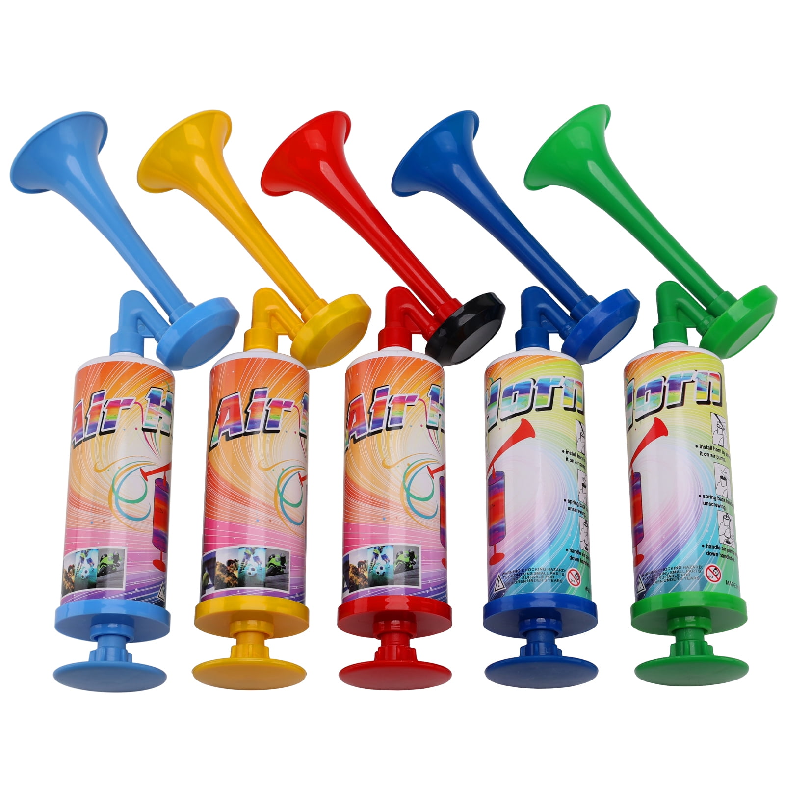 FARBIN Mini Air Horn Hand Pumps Kids Noisemakers Toys Gift, Loud Noise Maker Non-Toxic Party ...