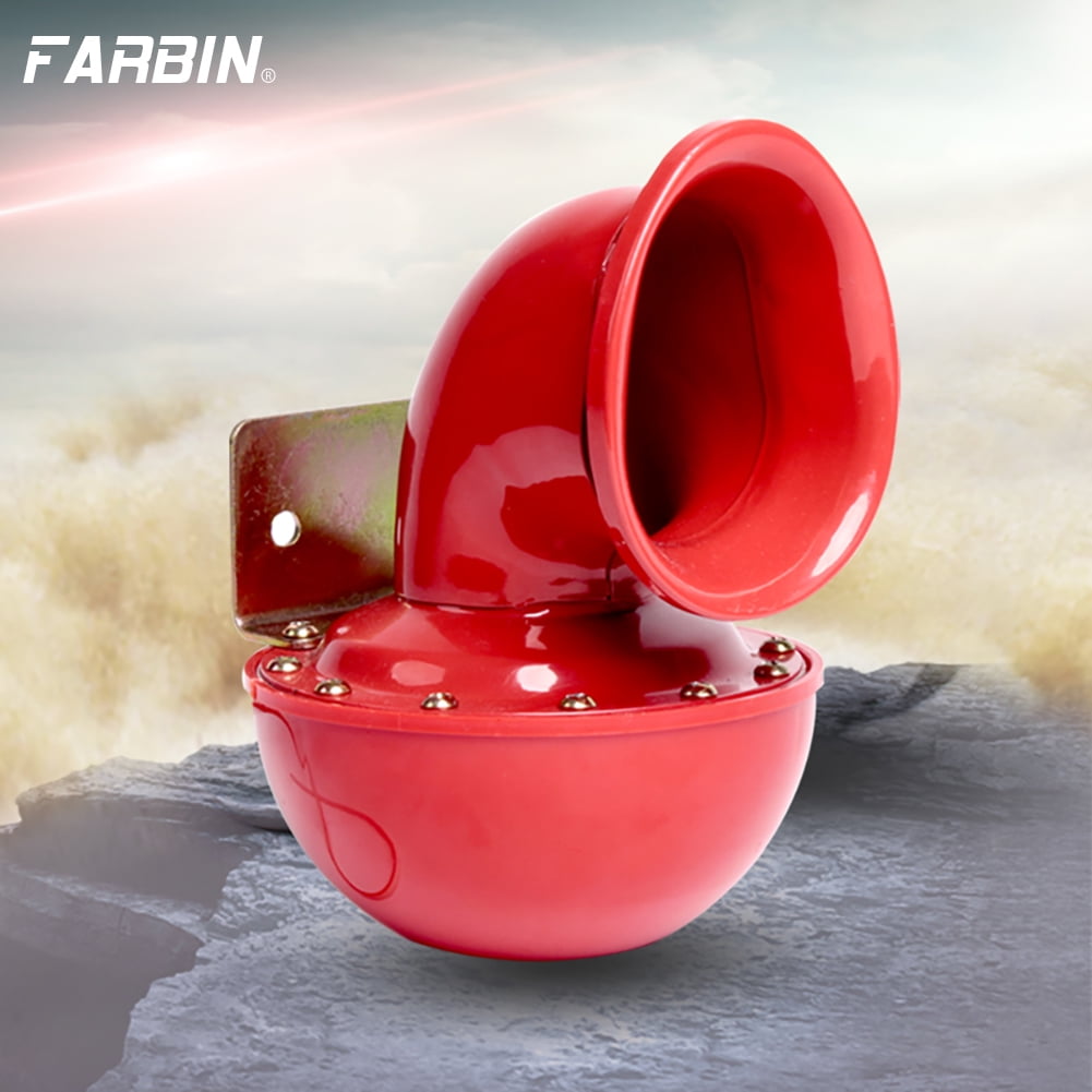 FARBIN 12V Super Loud Horns, Universal Automotive Bull Sound Air Horn ...