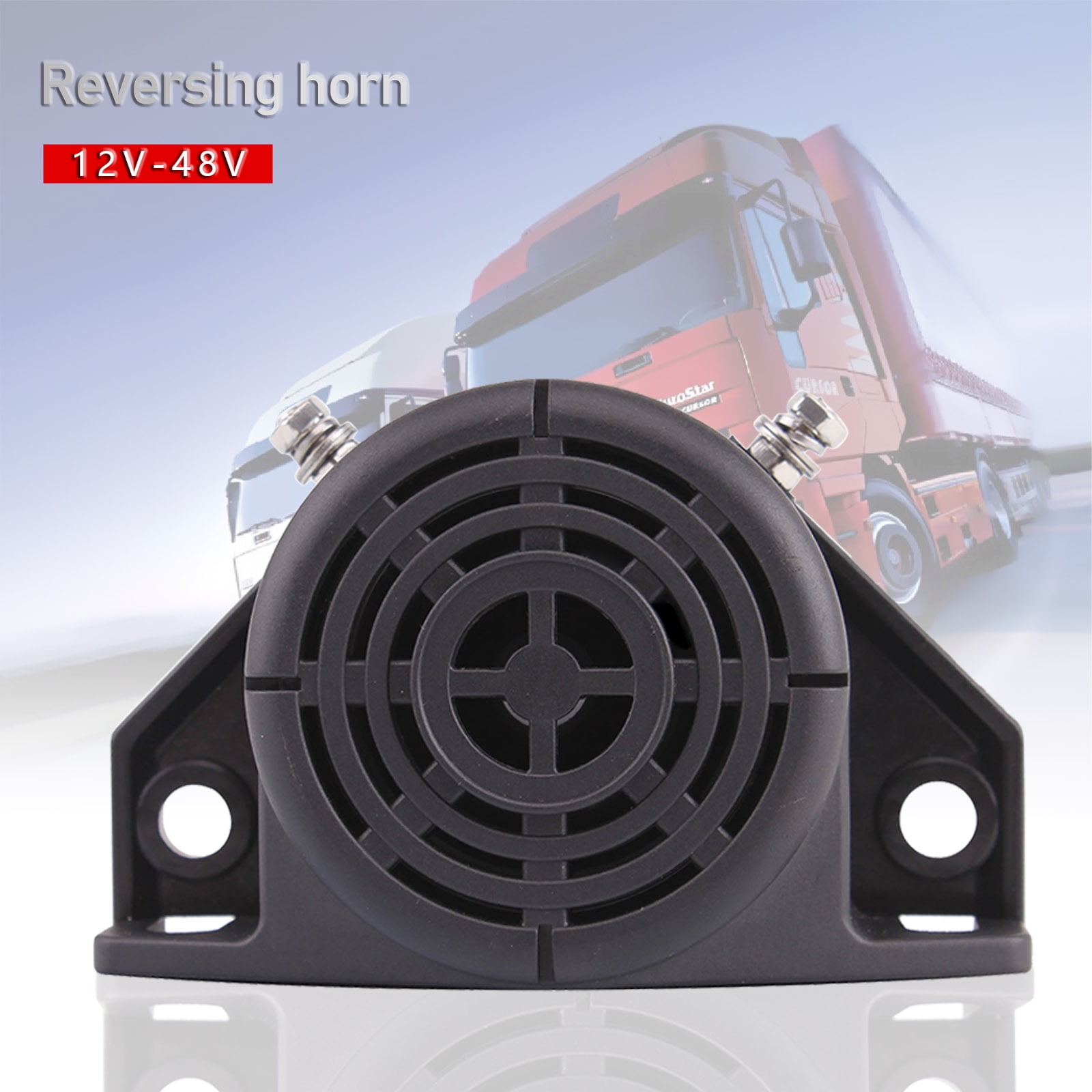 FARBIN Truck Back-up Alarm 105dB 12V/48V Car Reverse Horn BIBI Buzzer ...