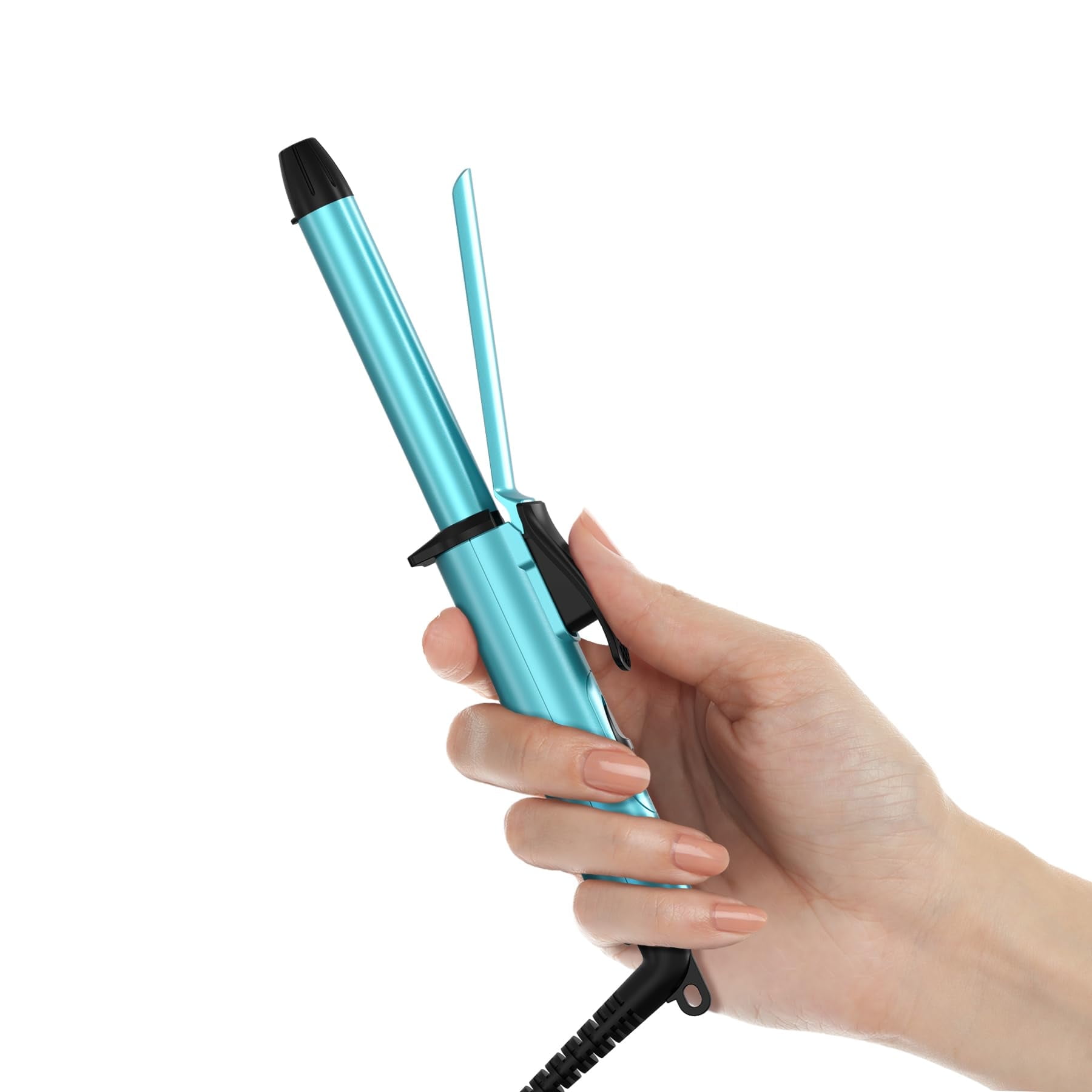 FARERY Travel Size Mini Curling Iron, 1/2" Ceramic Mini Hair Curler for ...