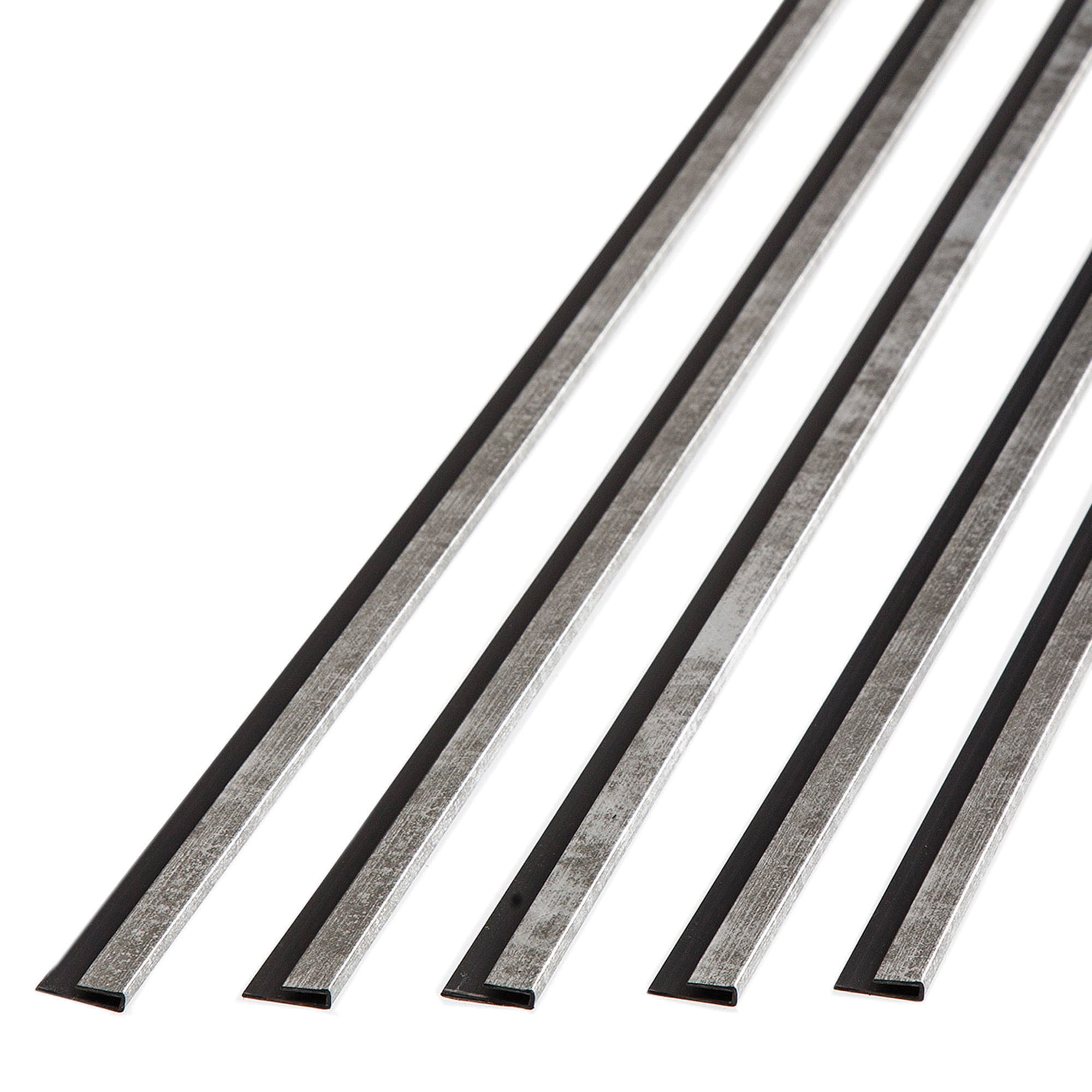 FASÄDE 47 in. Decorative Vinyl J Trim in Crosshatch Silver (5 Pack ...