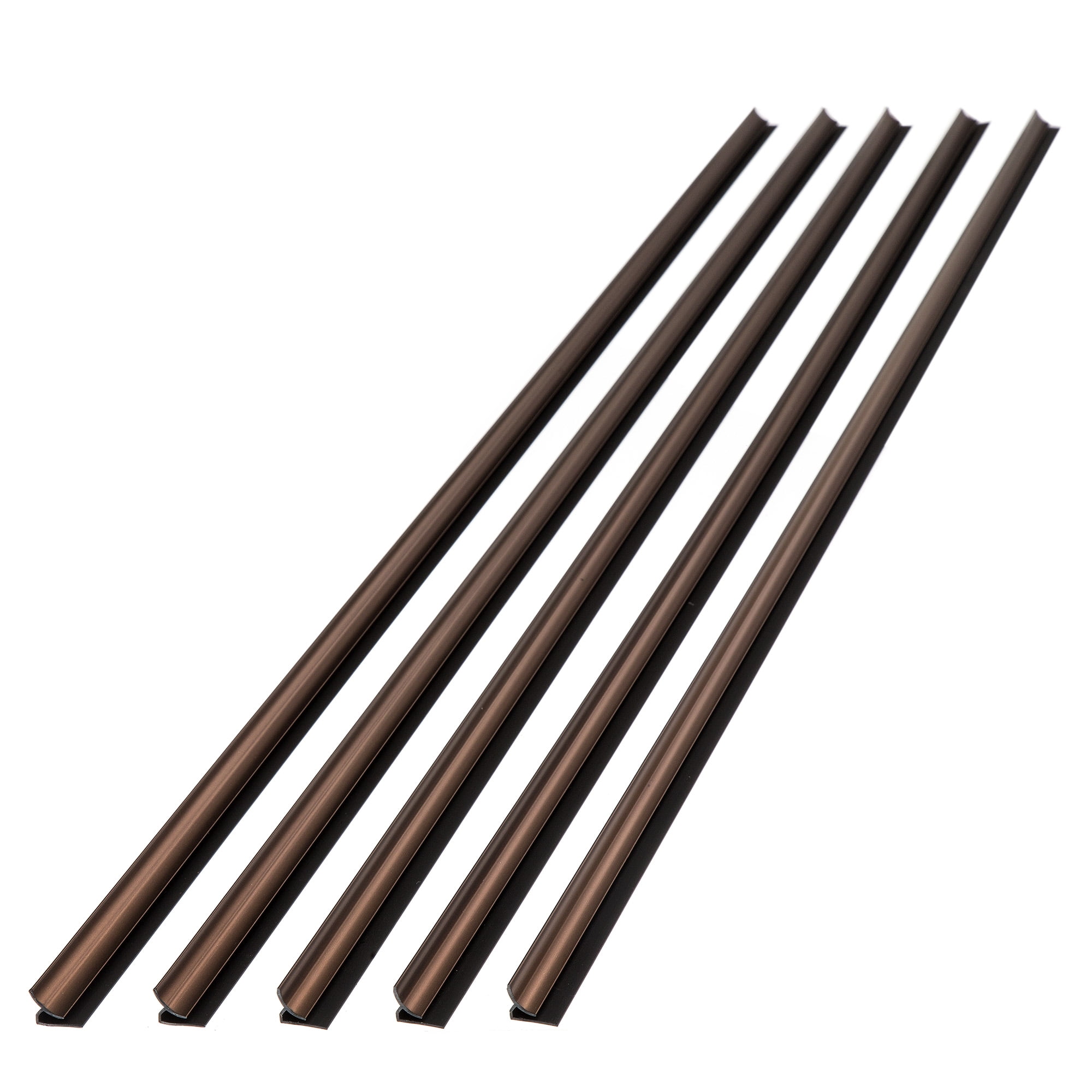 FASÄDE 47 in. Decorative Vinyl Inside Corner Trim in Oil Rubbed Bronze ...