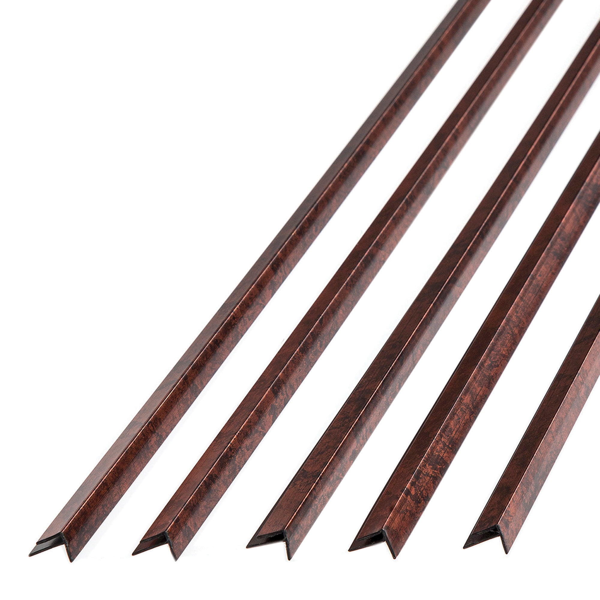 FASÄDE 47 in. Decorative Vinyl Outside Corner Trim Moonstone Copper (5 ...