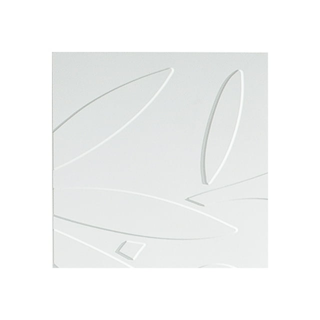 FASÄDE Audrey Decorative Vinyl Wall Panel in Matte White (12X12 Inch ...