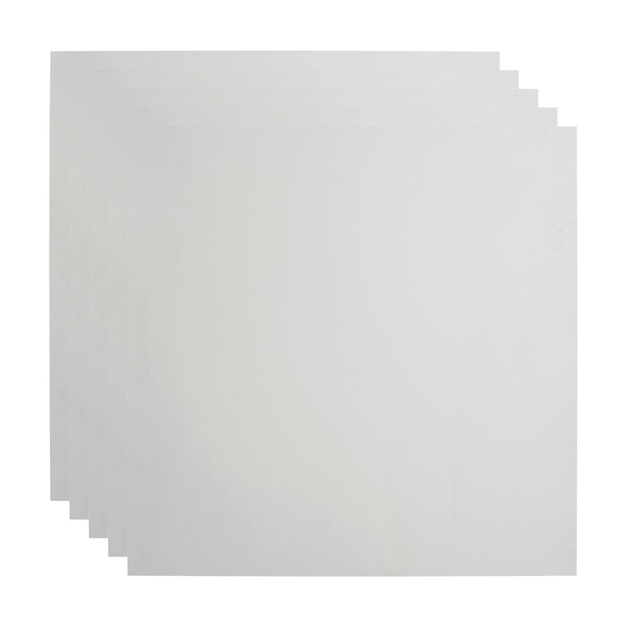 FASÄDE Flat Decorative Vinyl 2ft x 2ft Lay in Ceiling Panel in Gloss ...