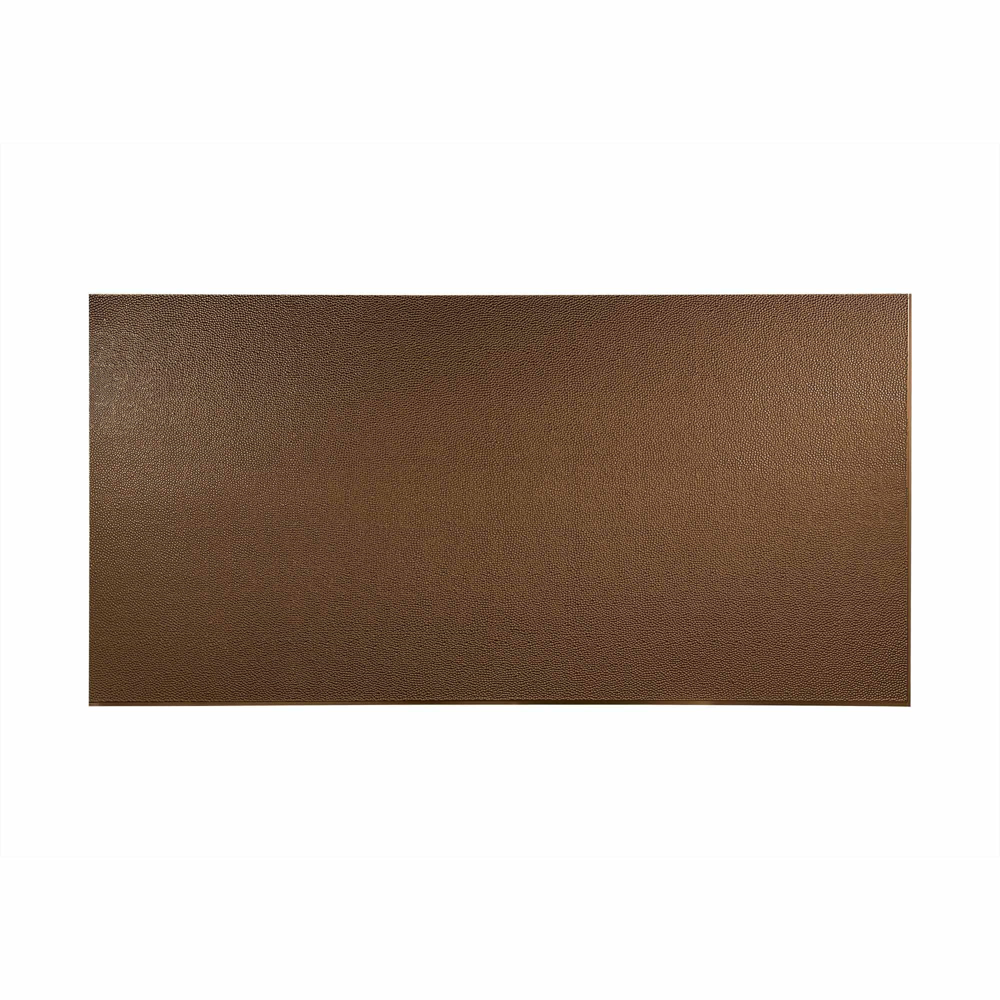 FASÄDE Hammered Decorative Vinyl 4ft x 8ft Wall Panel in Oil Rubbed ...