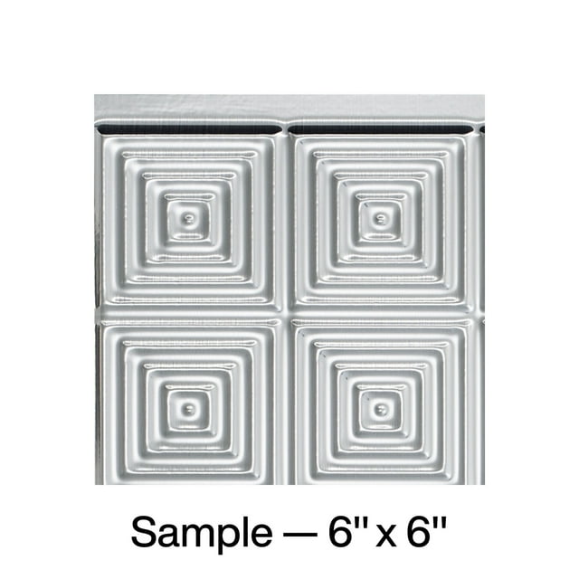 FASÄDE Miniquattro Decorative Vinyl Backsplash Panel in Brushed ...