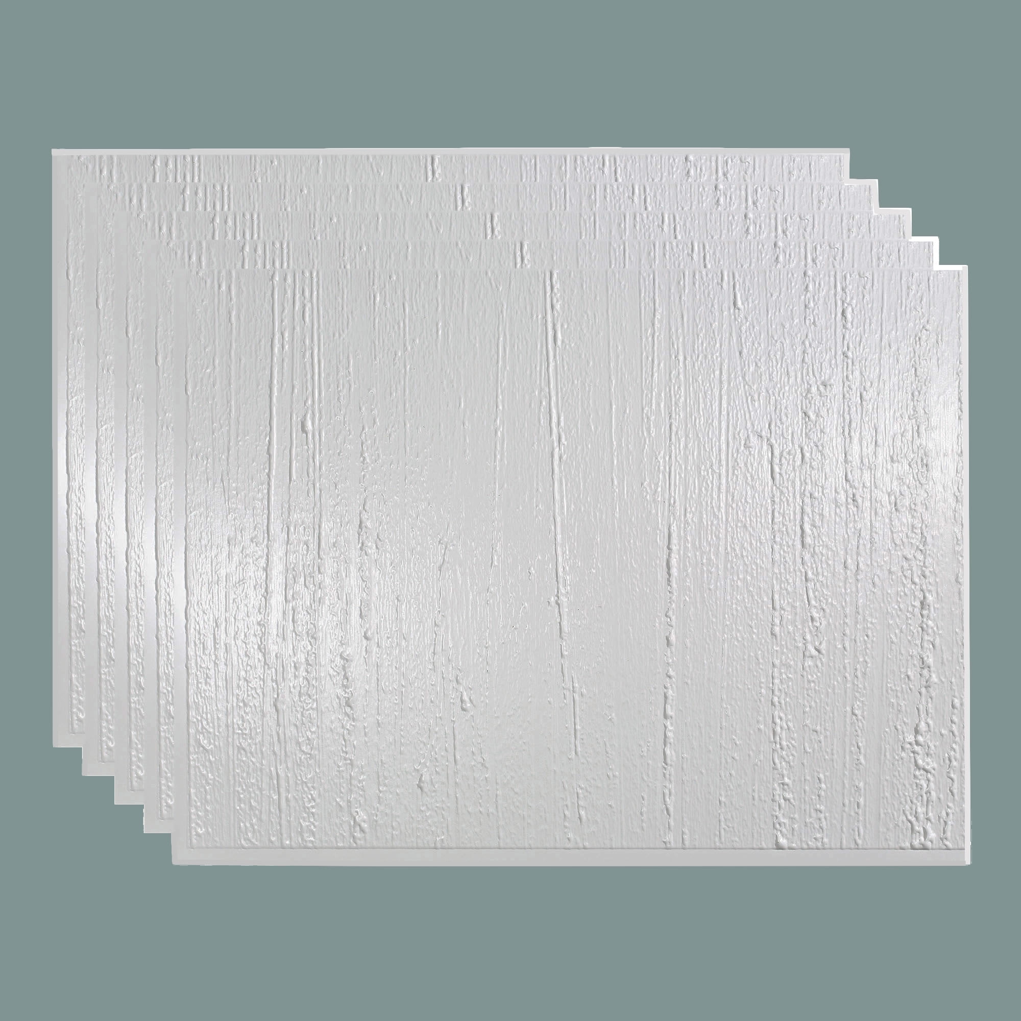 FASÄDE Rain Decorative Vinyl 18in x 24in Backsplash Panel in Gloss ...
