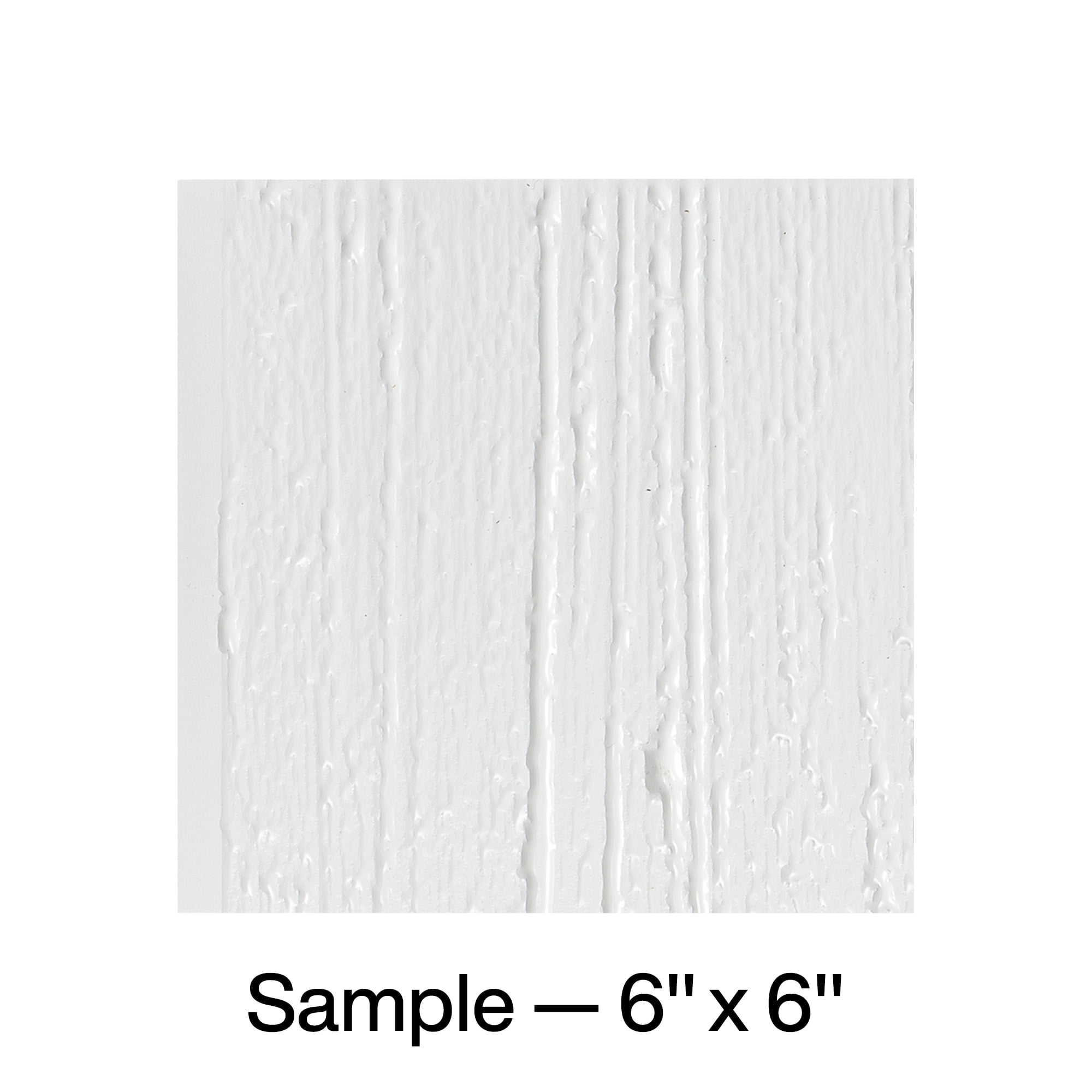 FASÄDE Rain Decorative Vinyl Backsplash Panel in Gloss White (6X6 Inch ...