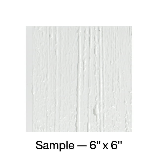 FASÄDE Rain Decorative Vinyl Backsplash Panel in Gloss White (6X6 Inch ...