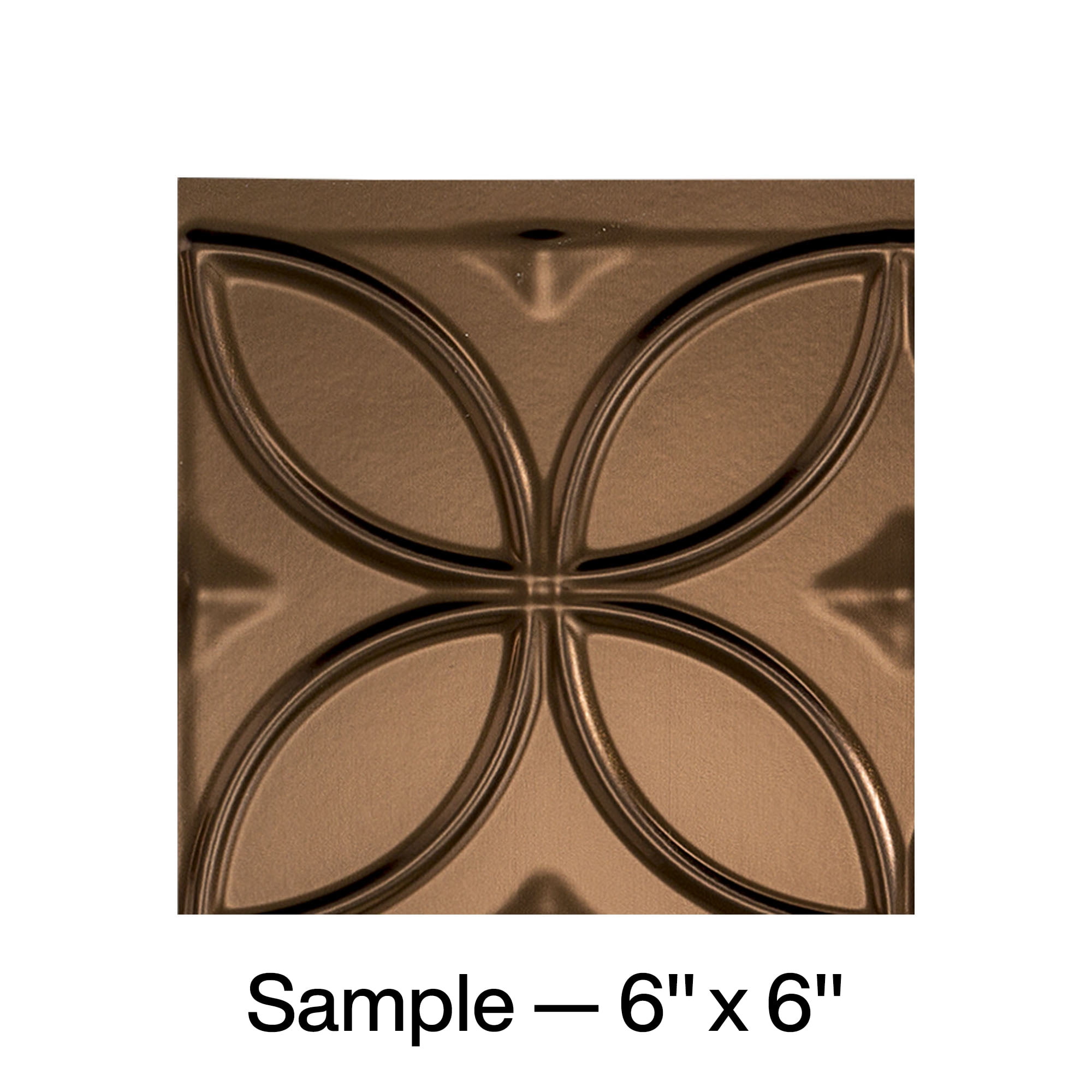 FASÄDE Rings Decorative Vinyl Backsplash Panel in Oil Rubbed Bronze ...