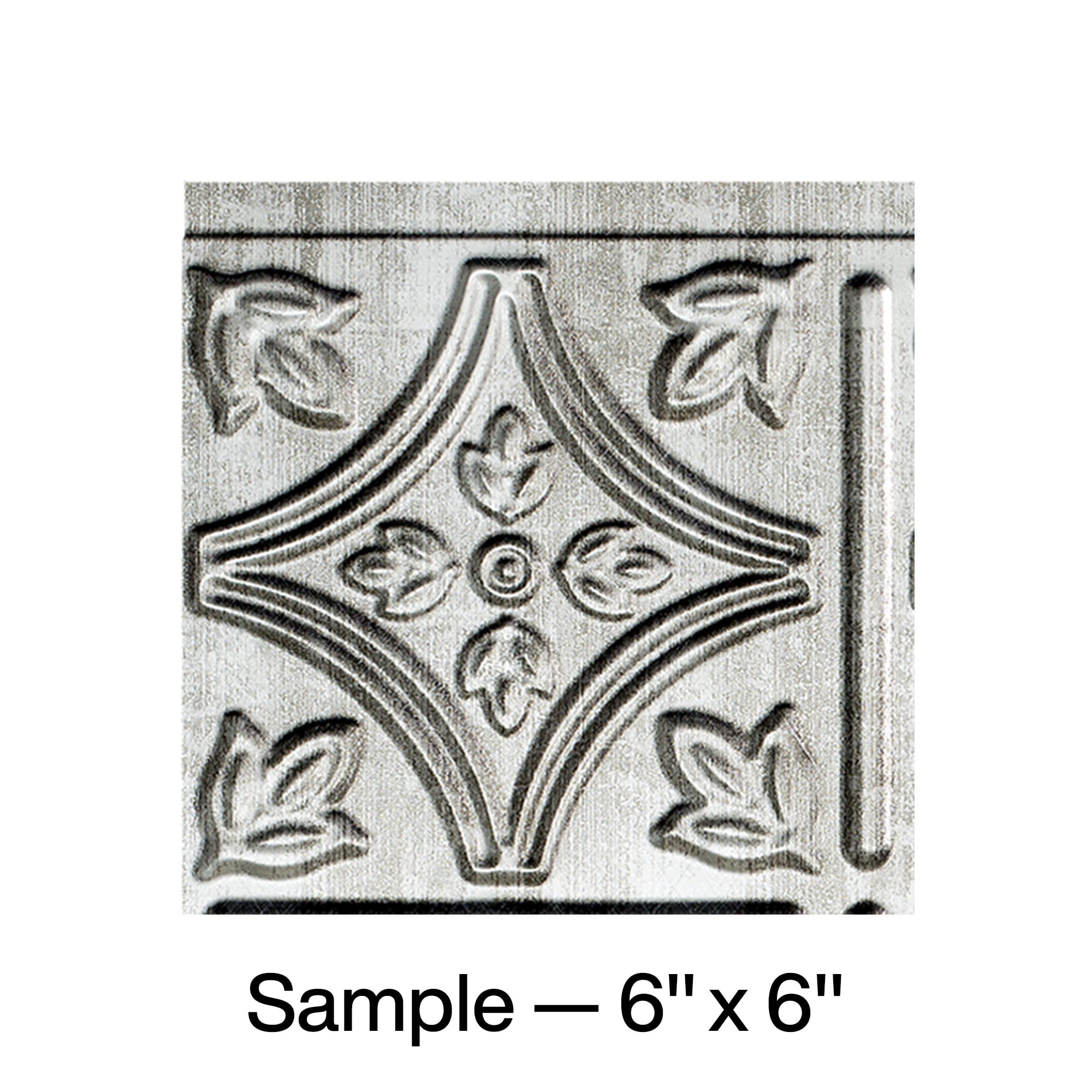 FASÄDE Traditional 1 Decorative Vinyl Backsplash Panel in Crosshatch ...