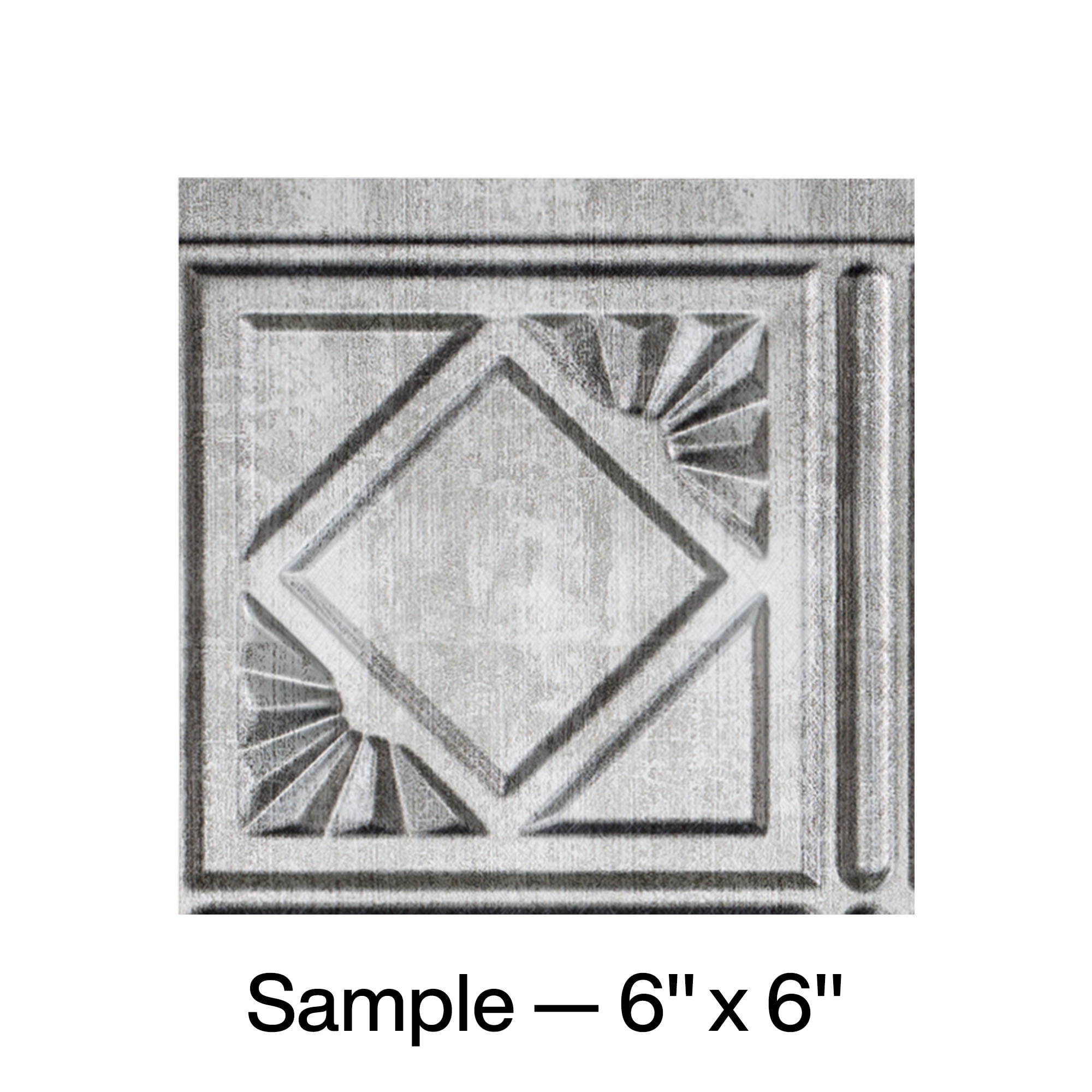 FASÄDE Traditional 4 Decorative Vinyl Backsplash Panel in Crosshatch ...