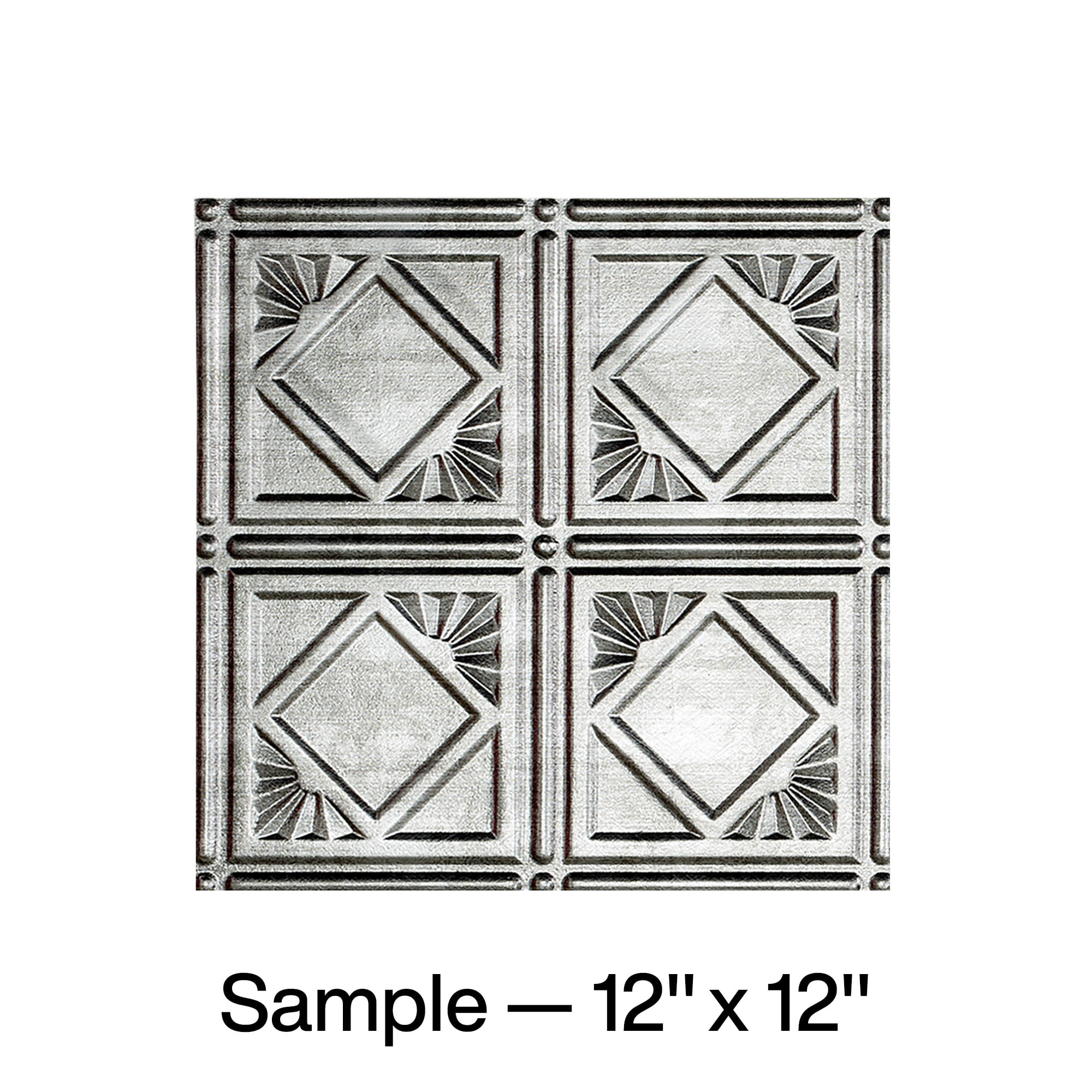 FASÄDE Traditional 4 Decorative Vinyl Glue Up Ceiling Panel in ...