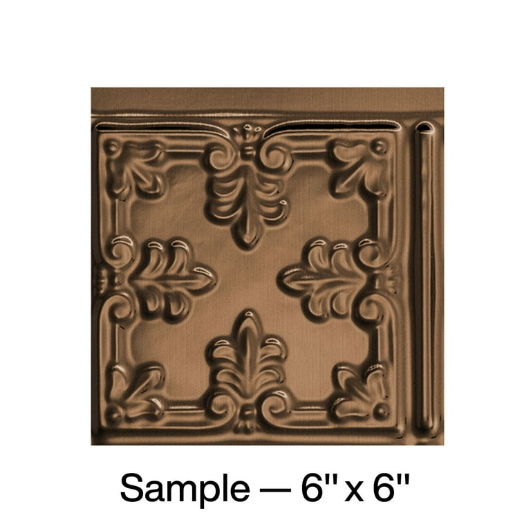 Oil Rubbed Bronze Metal Panels