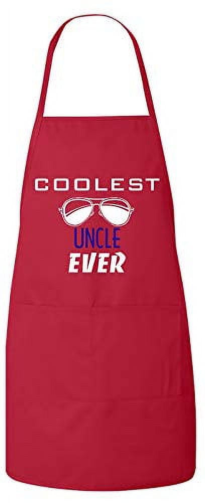 FASCIINO - Coolest Uncle Ever Apron with Two Front Pockets - Walmart.com