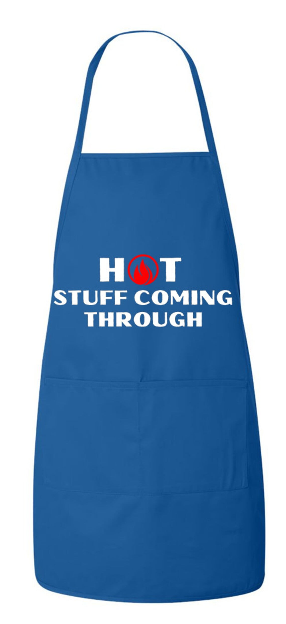 FASCIINO - Hot Stuff Coming Through, Funny Chef Apron with Two Front ...