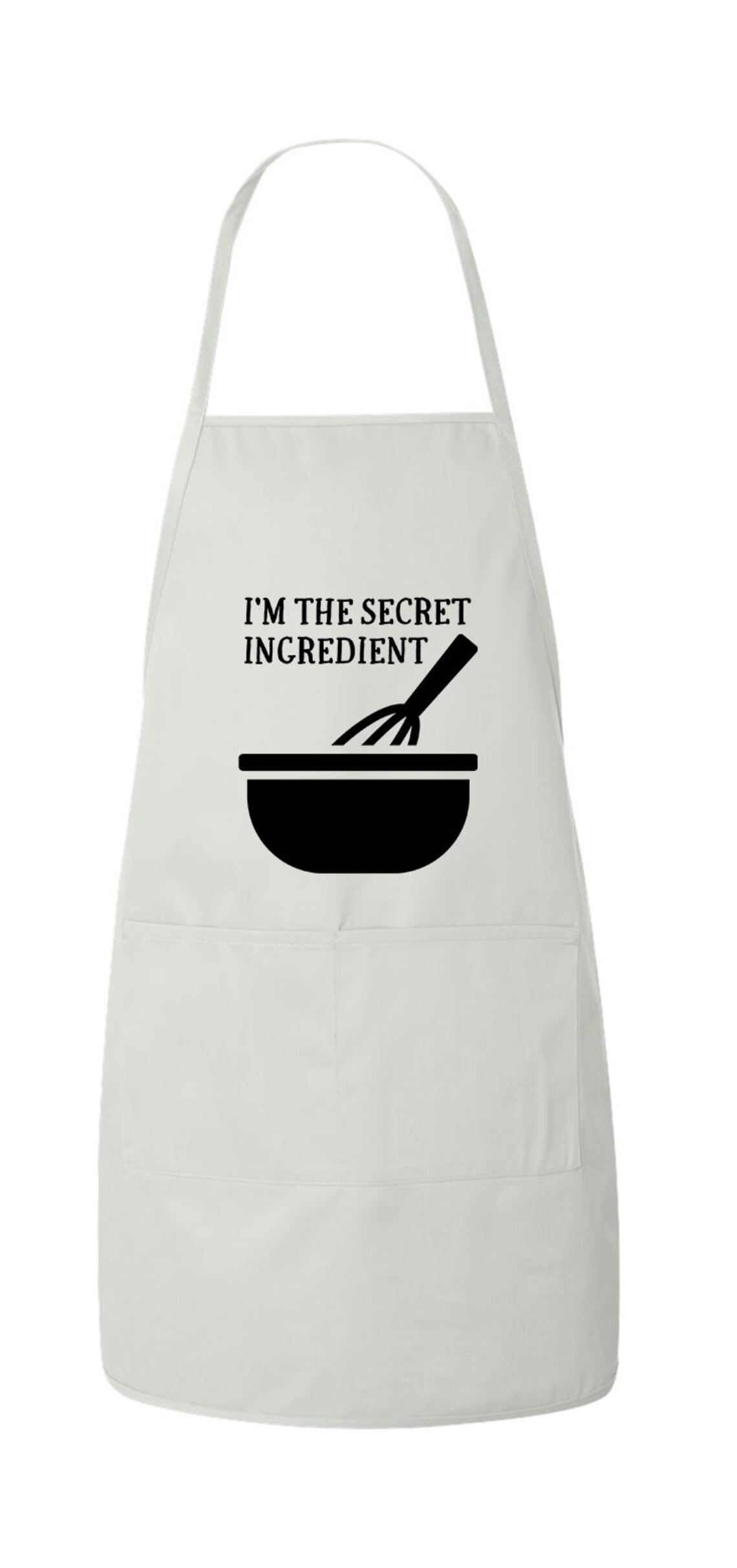 FASCIINO - I AM THE SECRET INGREDIENT, Funny Chef Apron with Two Front ...