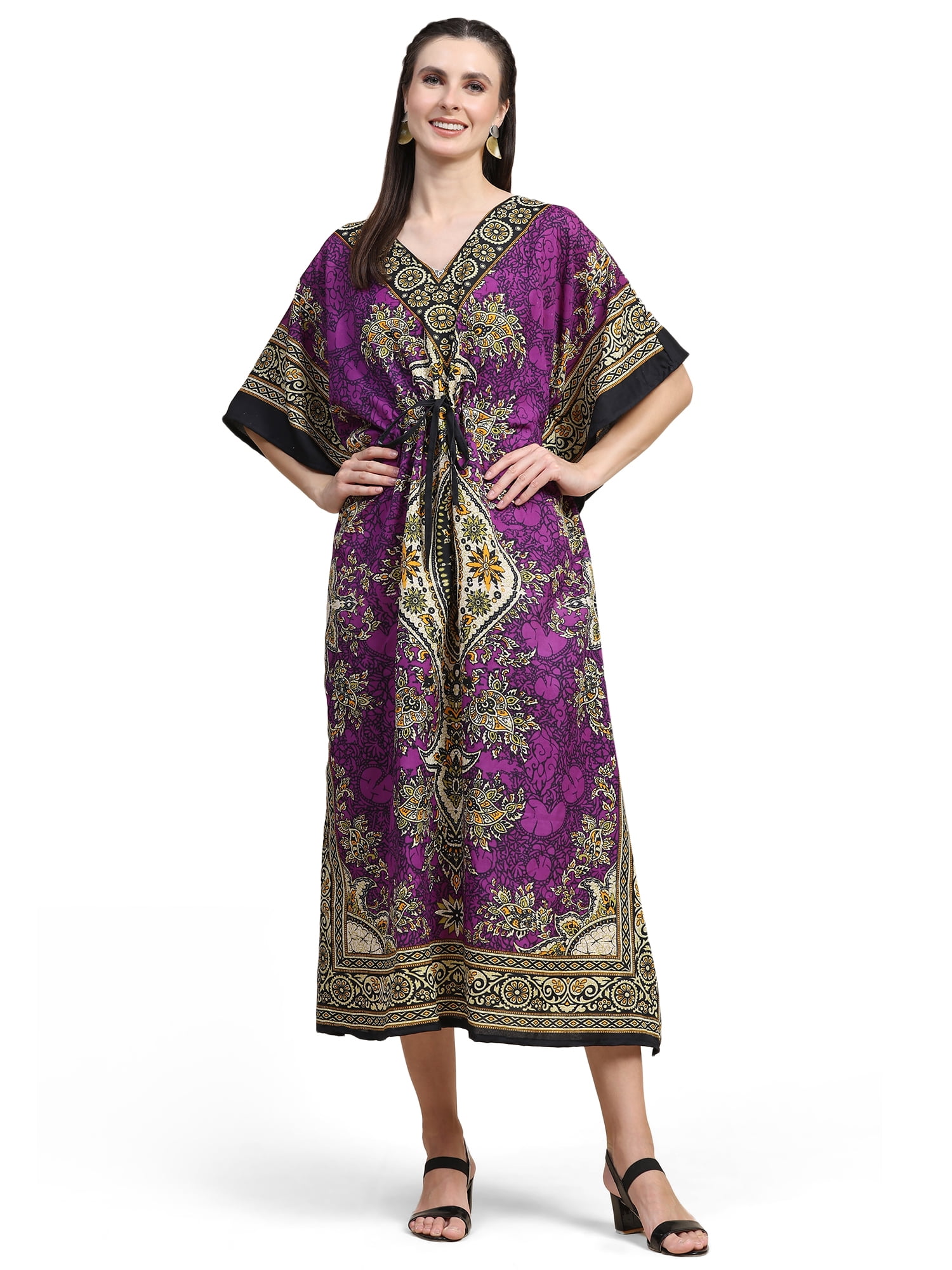 FASHIENT Kaftan Dresses for Women Stylish Caftans plus size Beach Cover ...