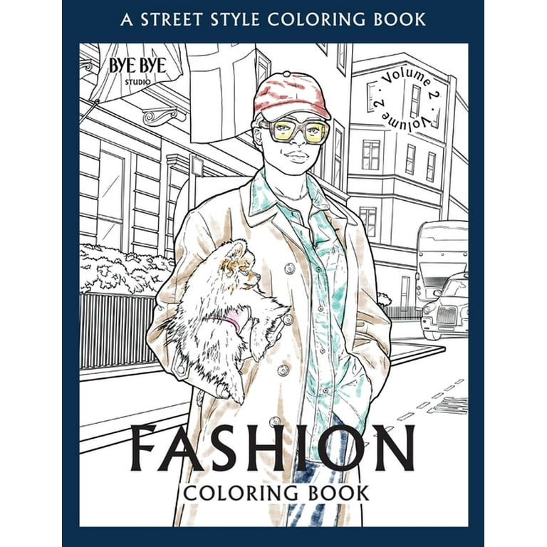 street coloring book