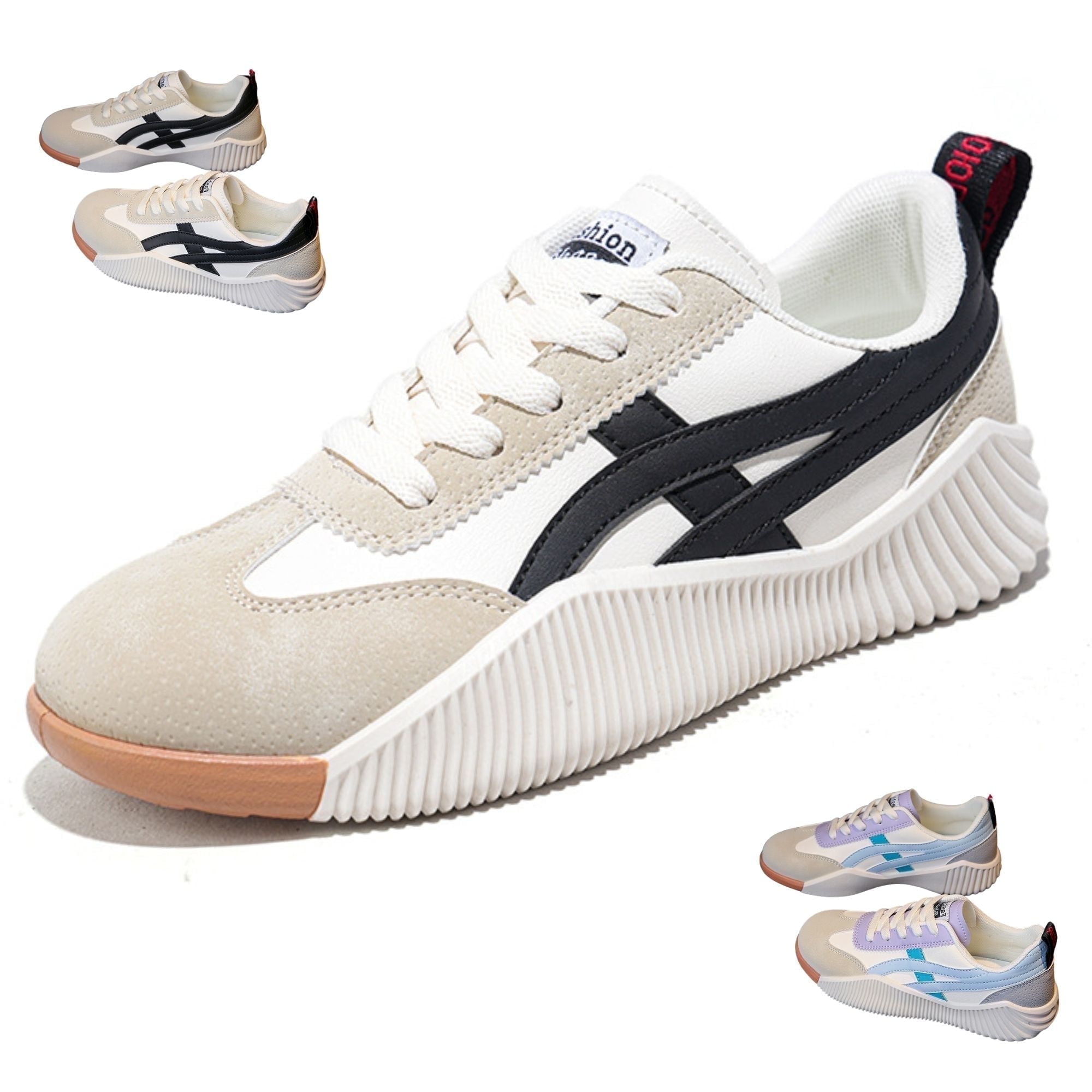 CHICVOMEY Casual Orthopedic Sneakers Womens Arch Support Walking ...