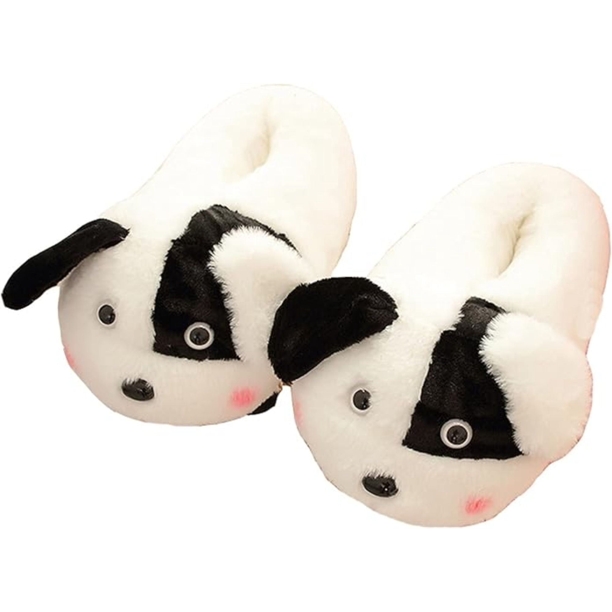 PPCHVOMEY Women's Plush Pig House Slippers - Fuzzy Non-Slip Winter ...