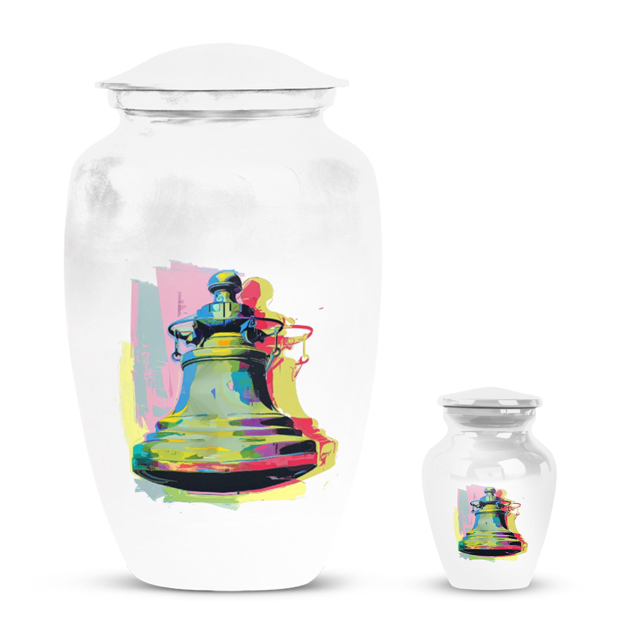 FASHIONZAADI Bell Urn, Large Urn For Ashes Adult Male, Cremation Urns ...