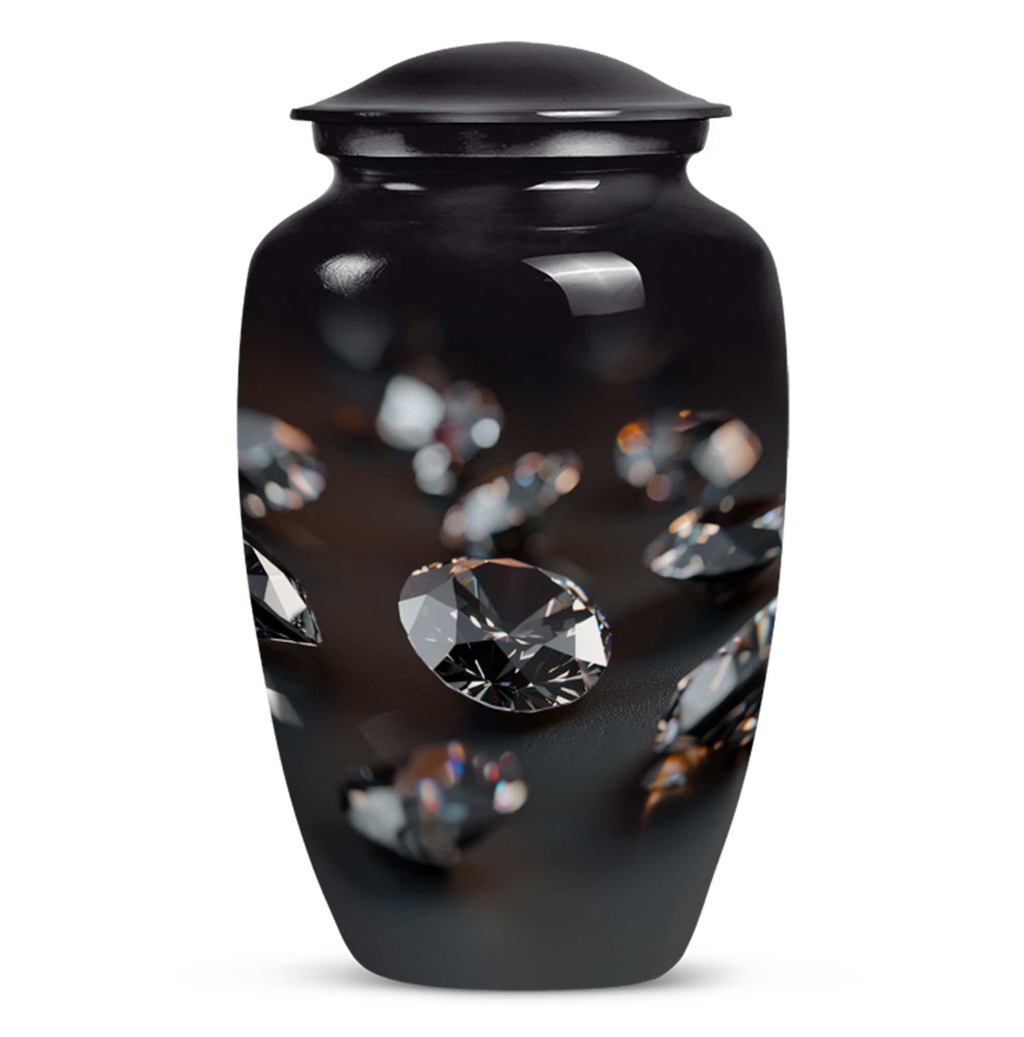 FASHIONZAADI Diamond Cremation Urns For Human Ashes, Memorial Urns For ...