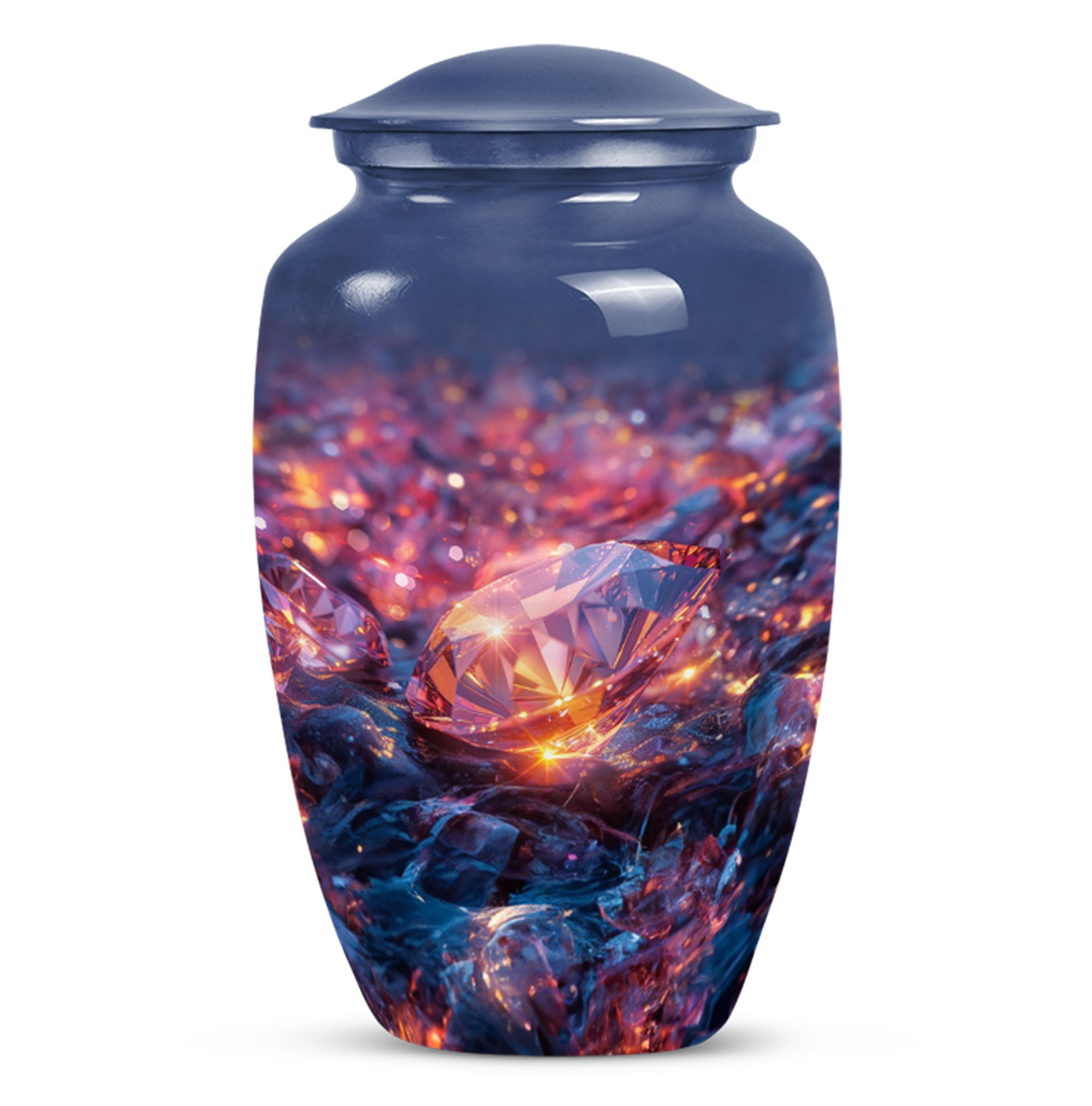 FASHIONZAADI Diamond Urn For Ashes Adult, Cremation Urns For Human ...