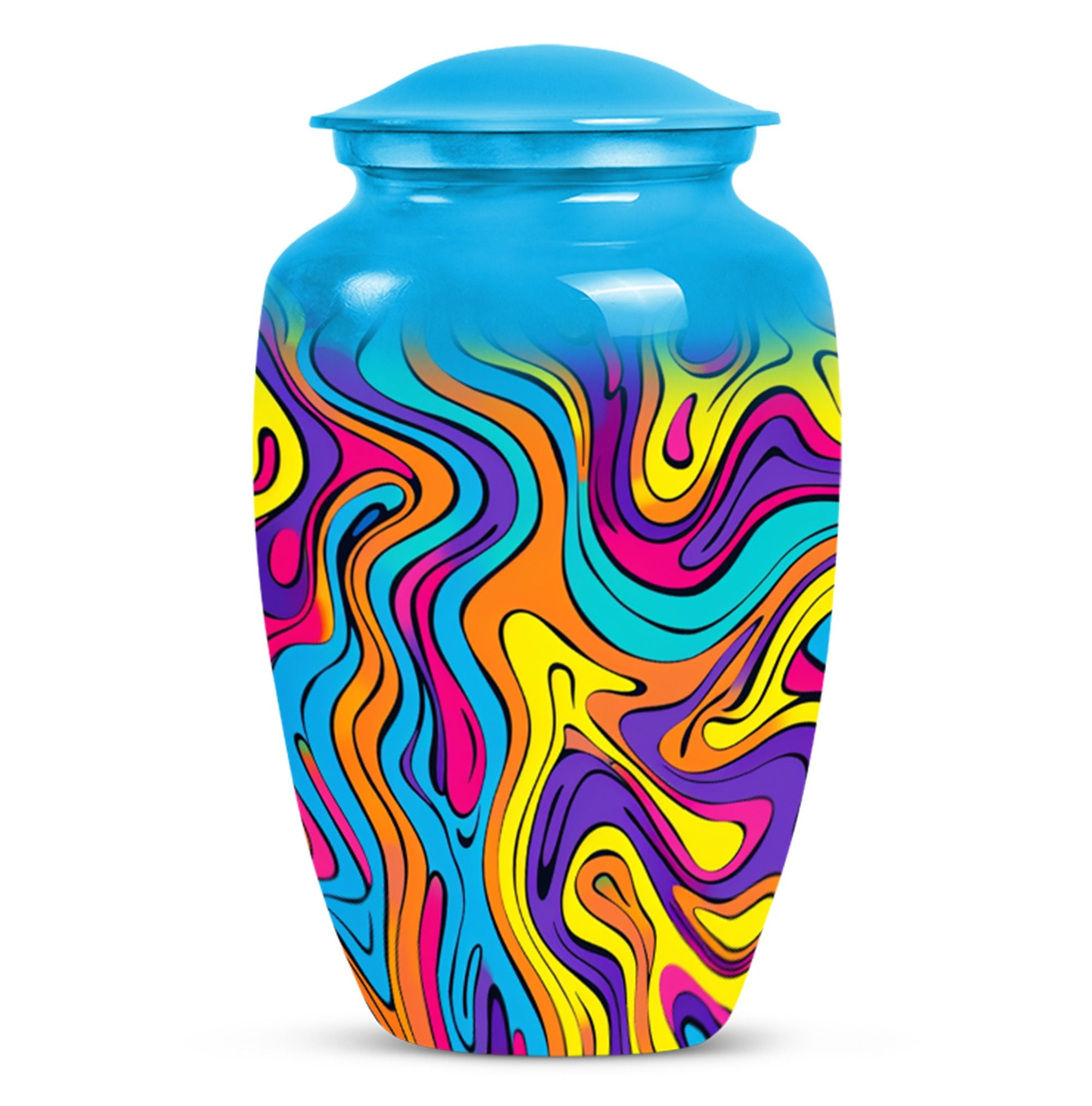 FASHIONZAADI Pattern Urns For Human Ashes Adult Male, Large Cremation ...