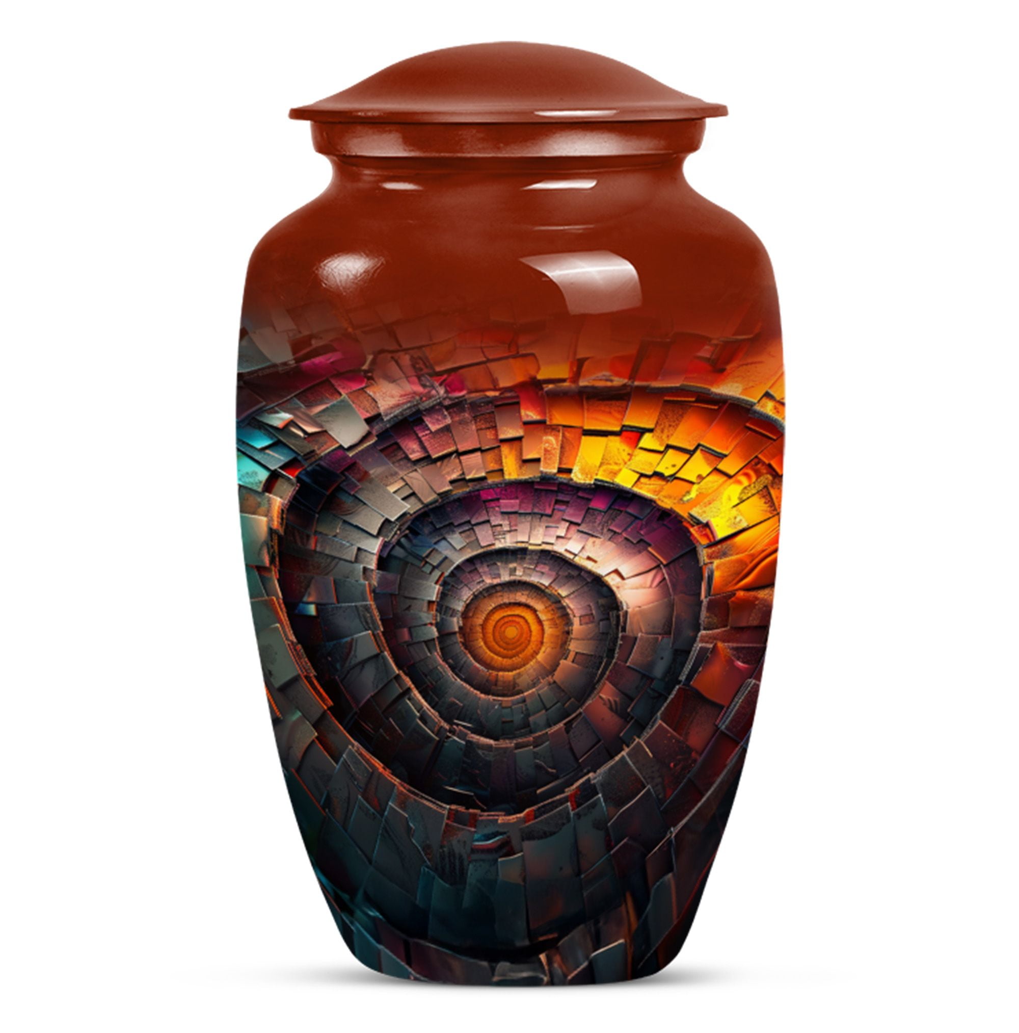 FASHIONZAADI Spiral Urn For Ashes, Large Urns For Human Ashes Adult ...