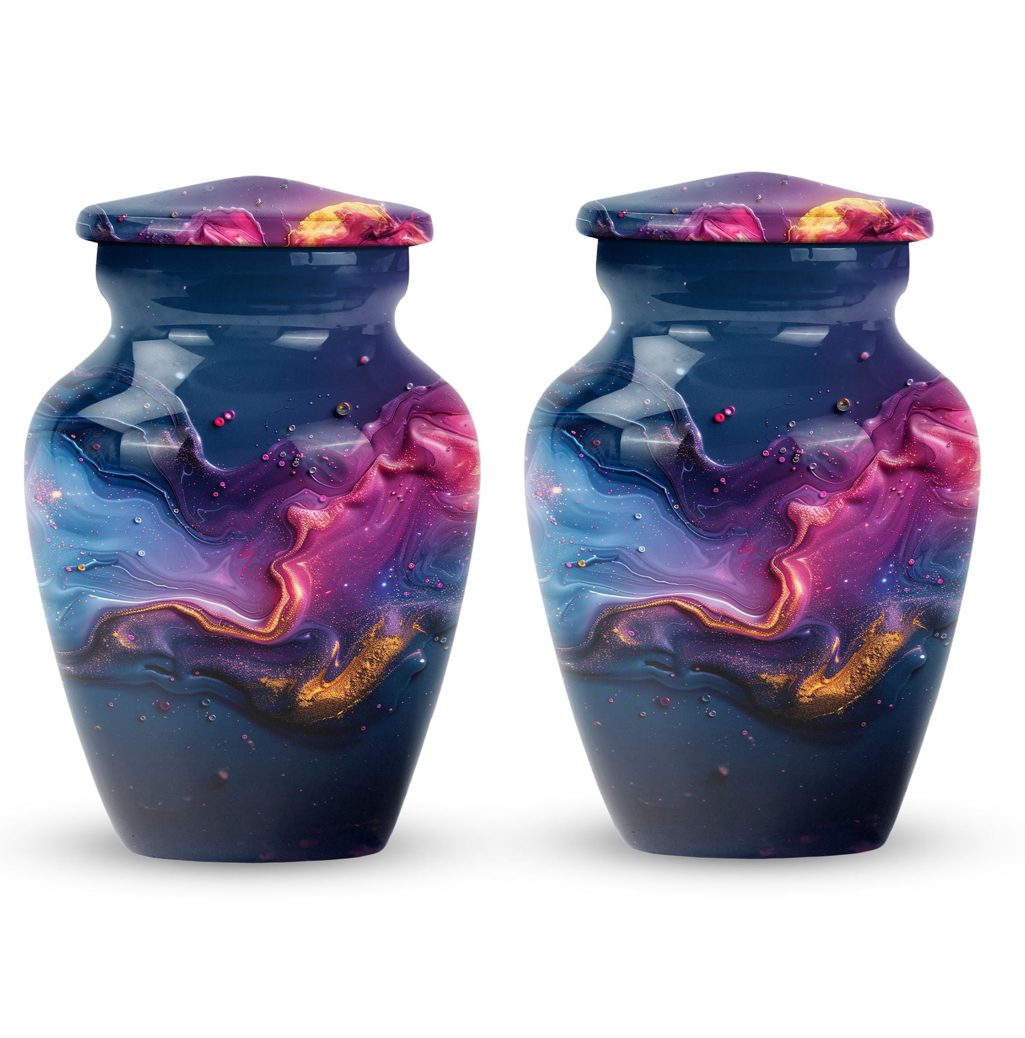 FASHIONZAADIAbstractMemorial Urns For Human Ashes, Decorative Urns For ...